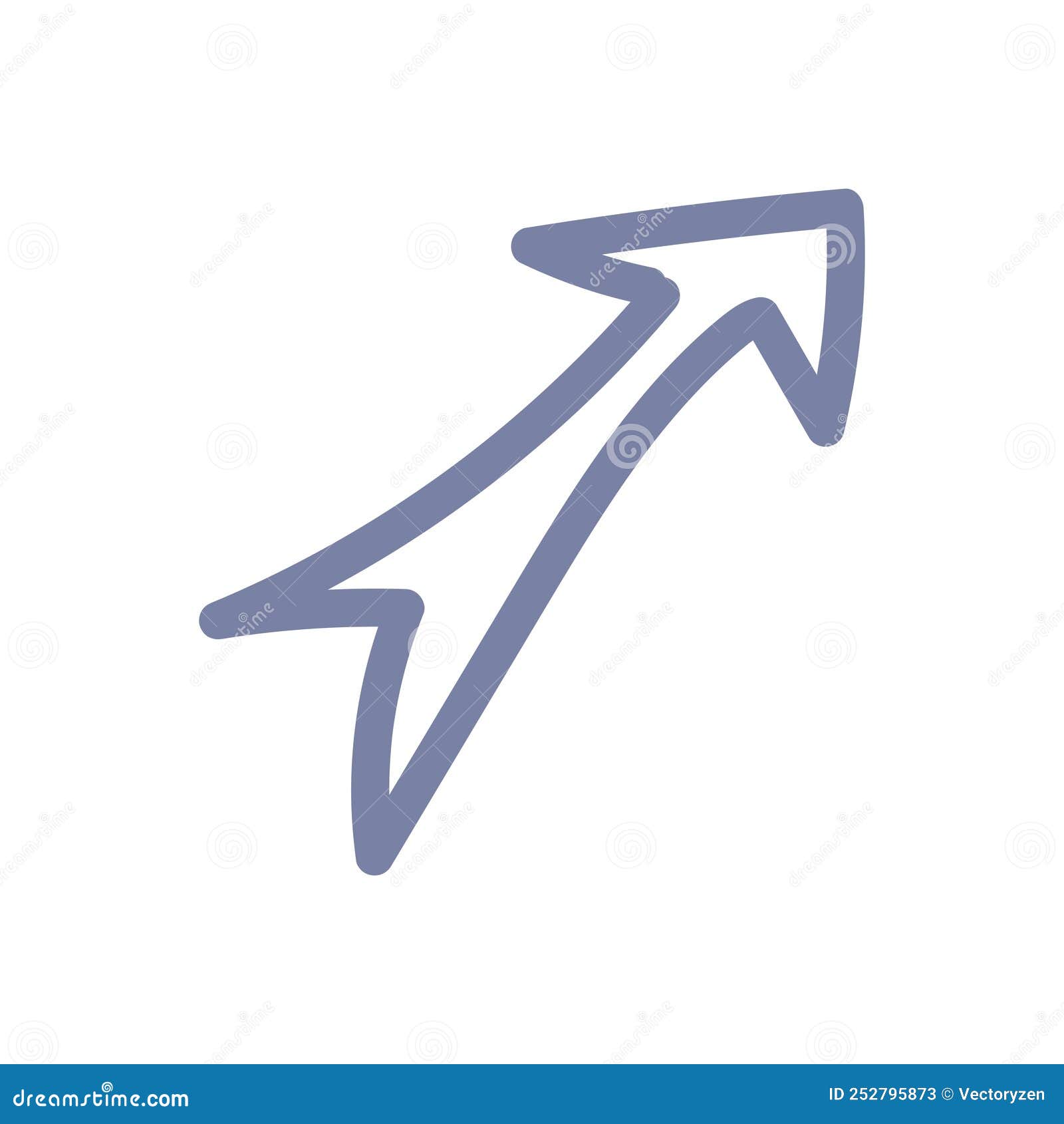 Cute Arrow Element Vector Illustration Stock Vector - Illustration of ...