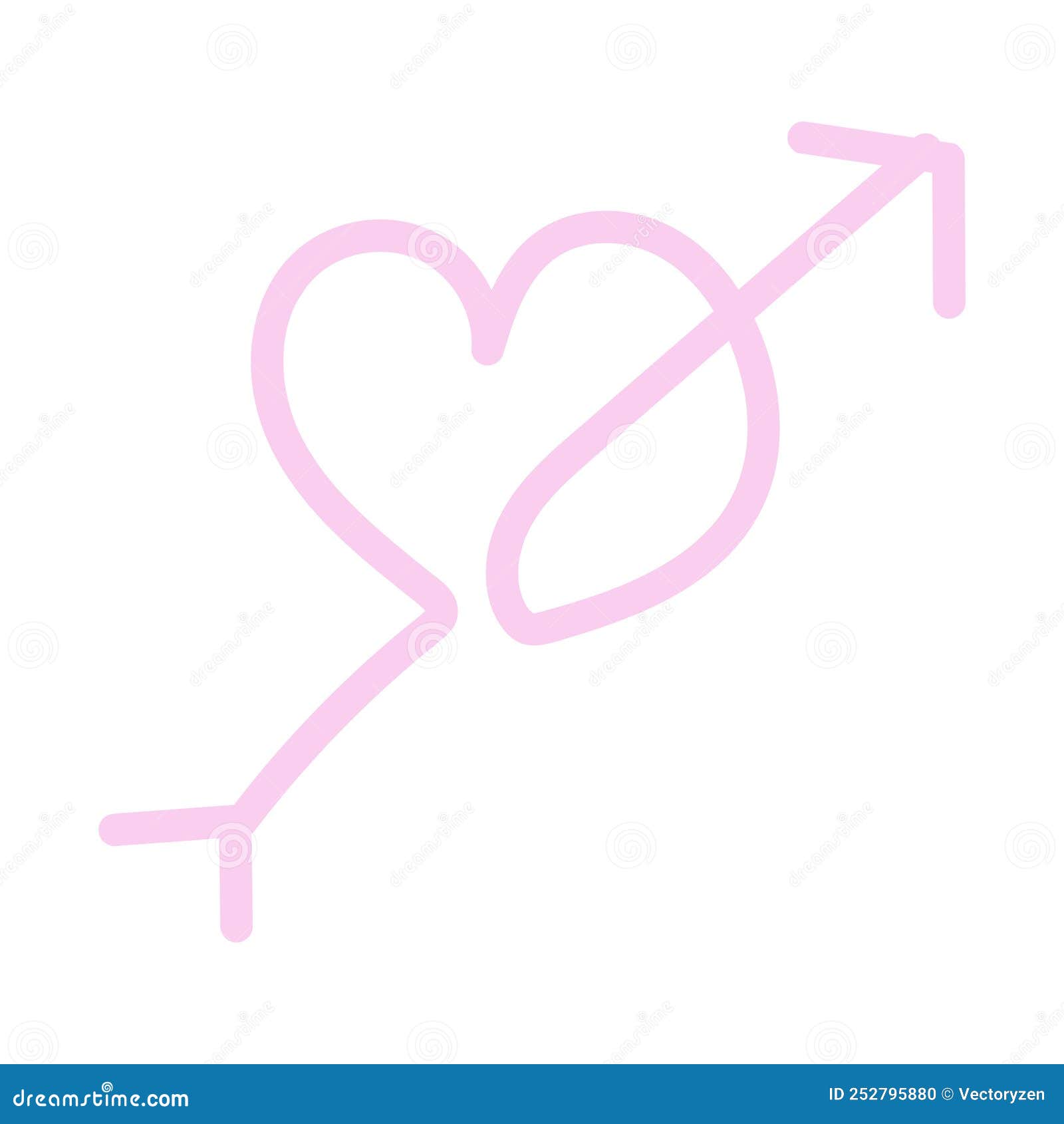 Cute Arrow Element Vector Illustration Stock Vector - Illustration of ...
