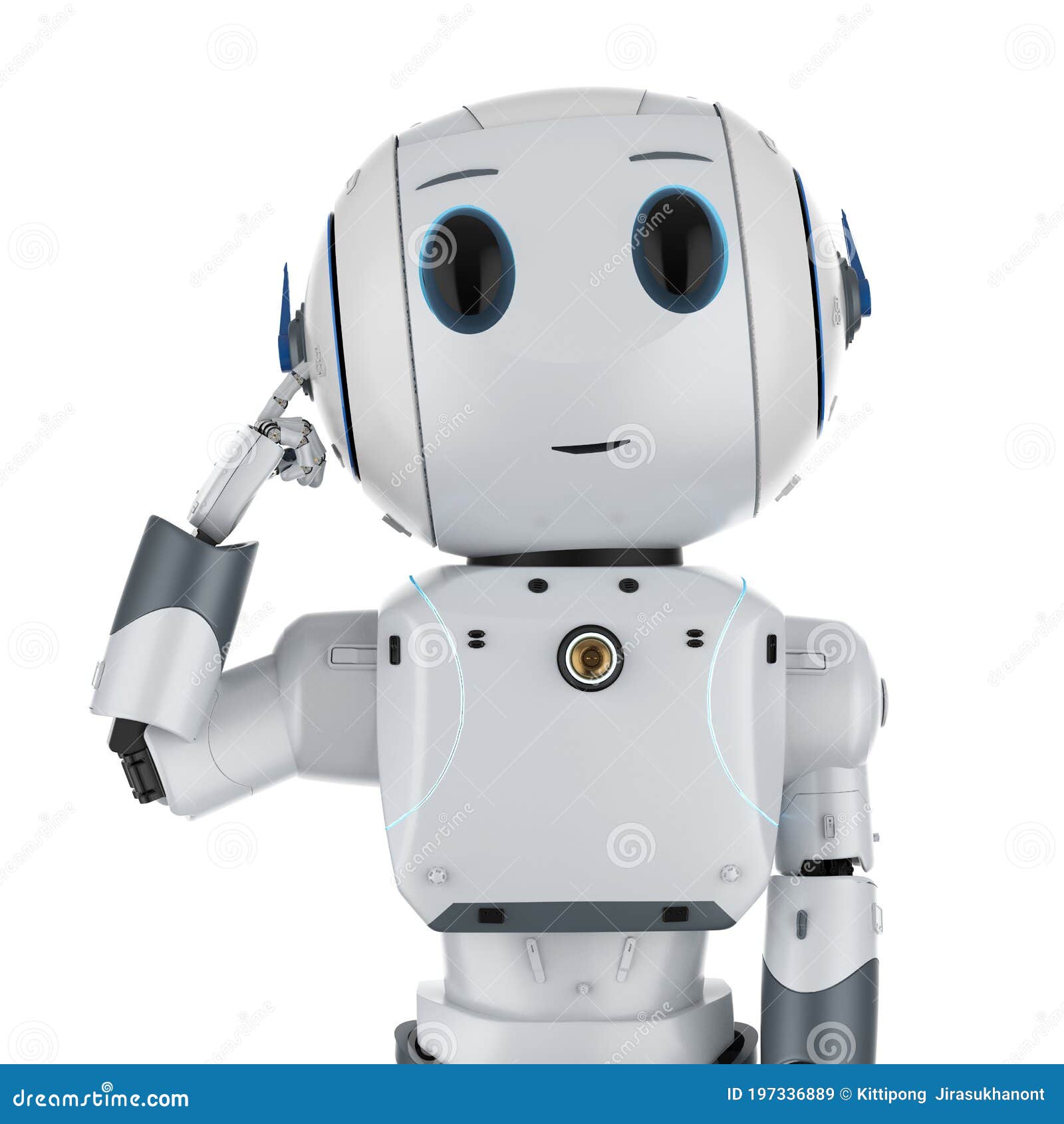 Ai Robot Think Or Compute Royalty-Free Stock Photography ...
