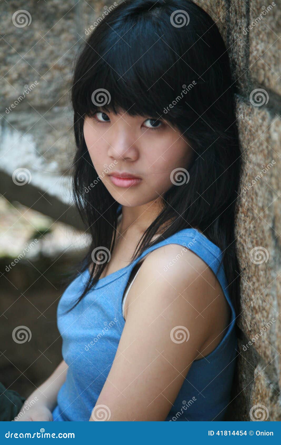 Cute Asian girl stock photo. Image of girl, beautiful - 41814454