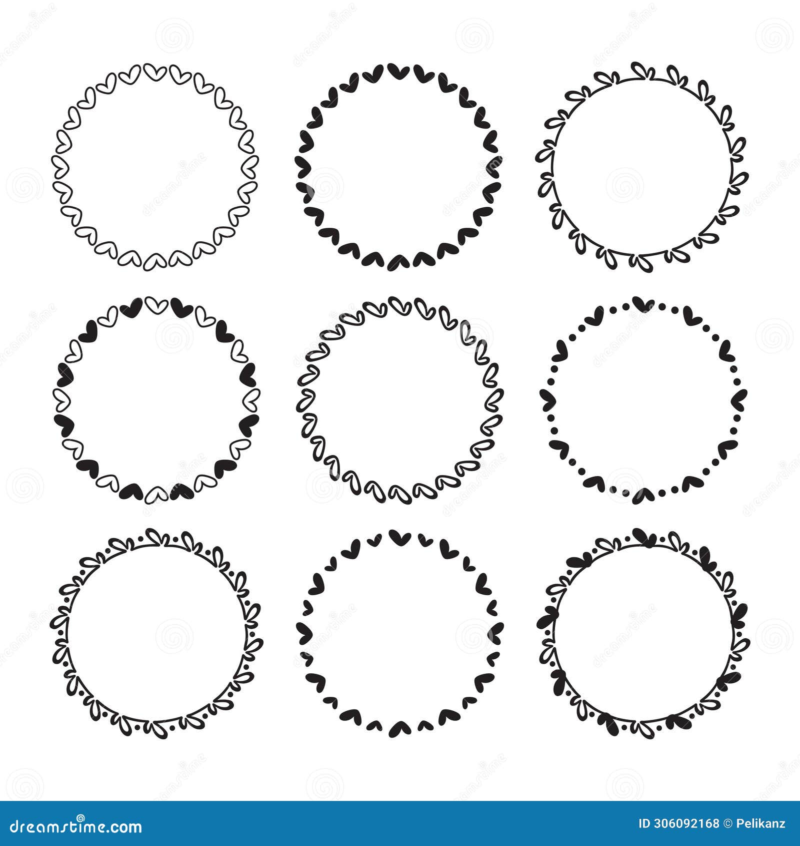 Set Of Round Emblems With Drakkars Cartoon Vector | CartoonDealer.com ...