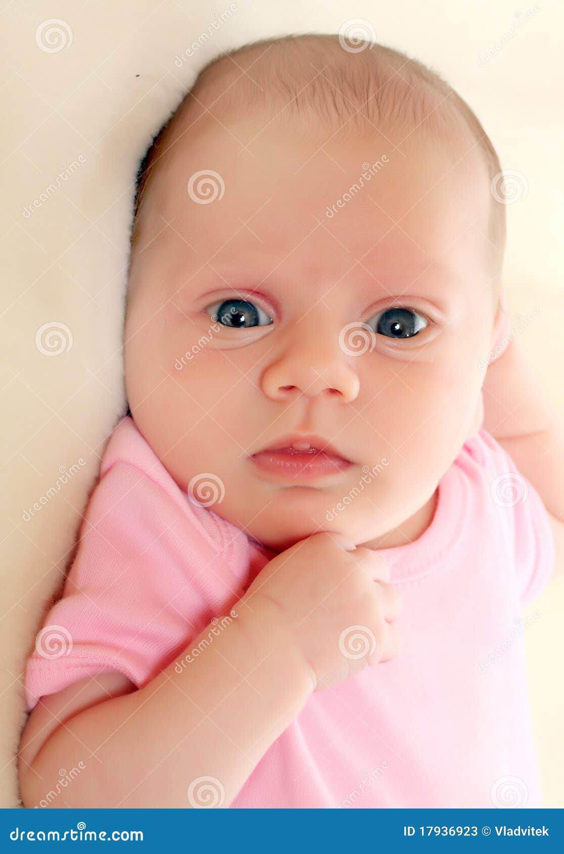 Cute baby. stock image. Image of human, beautiful, blanket - 17936923