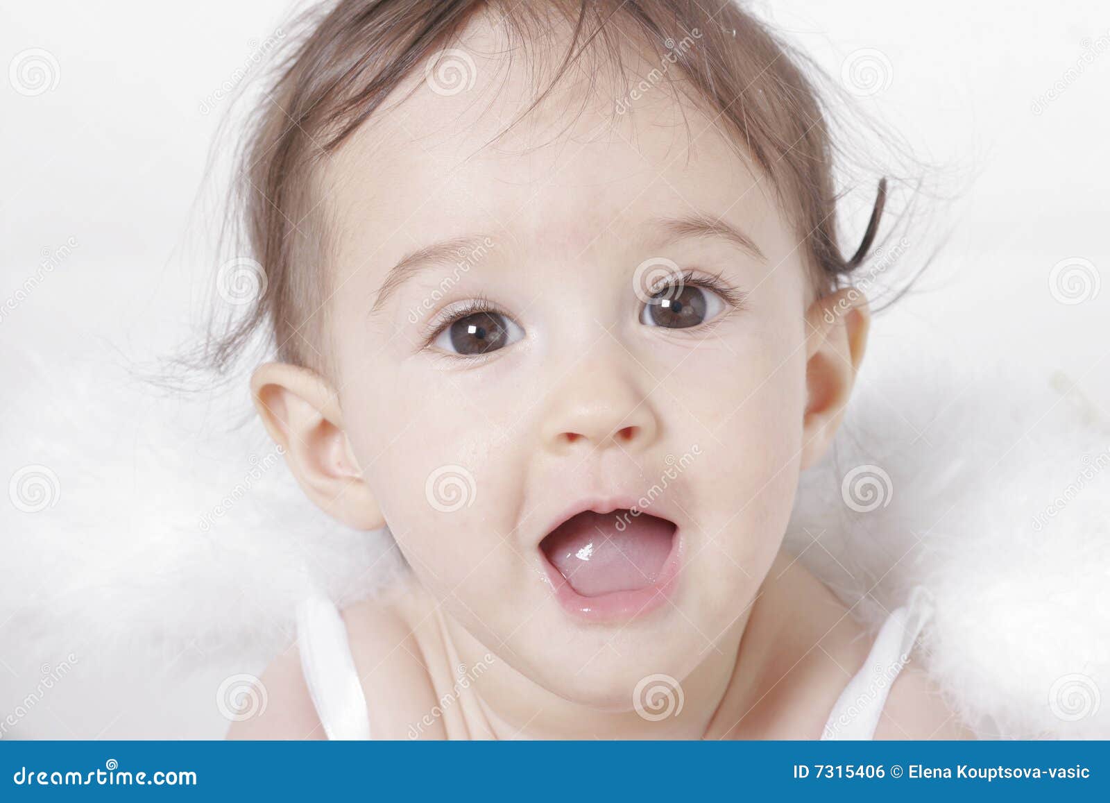 Cute baby stock photo. Image of smile, face, baby, jolly - 7315406