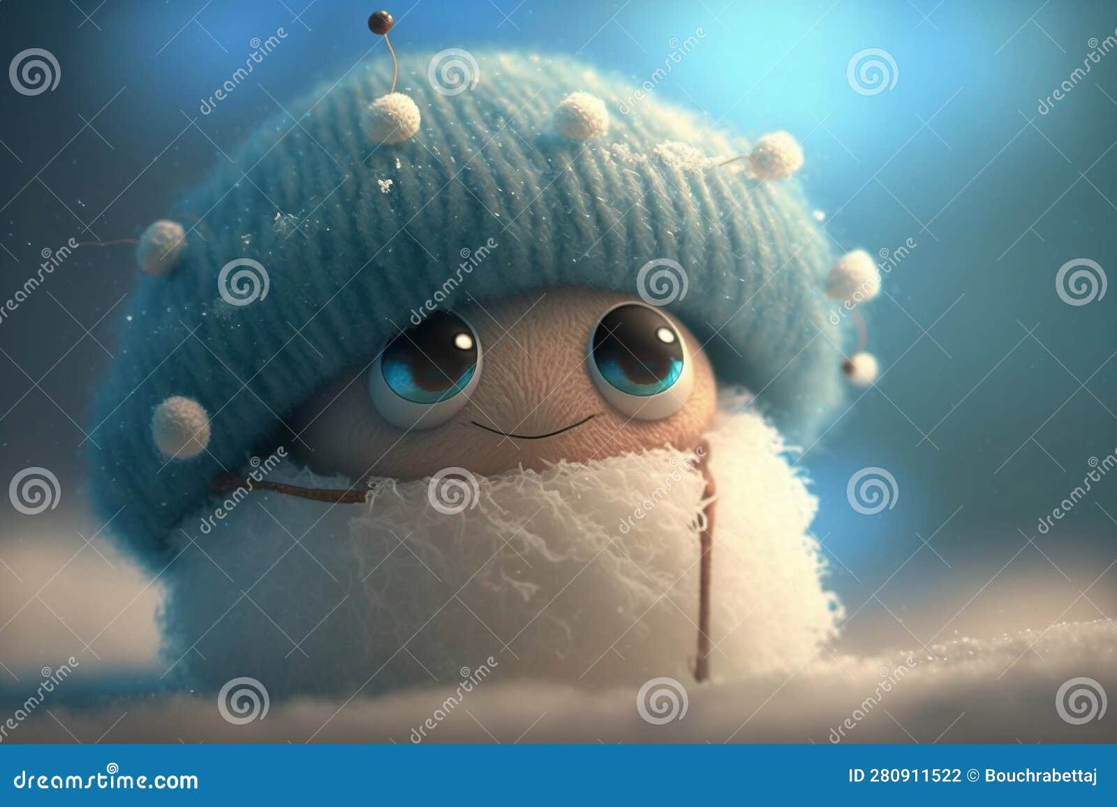 Cute Baby Ant Wearing a Hat Stock Illustration - Illustration of nature ...