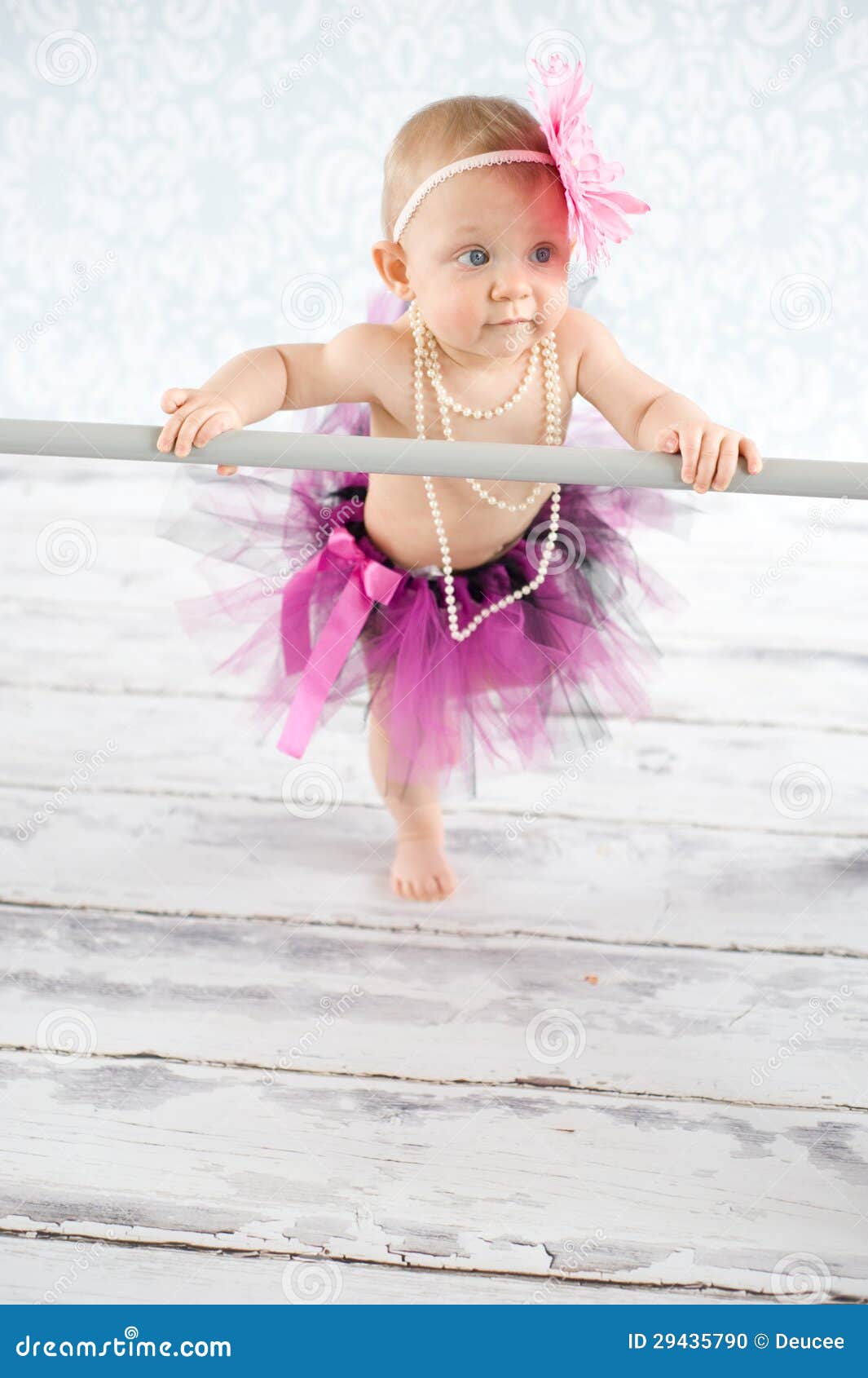 Cute baby ballerina stock photo. Image of entertainment - 29435790