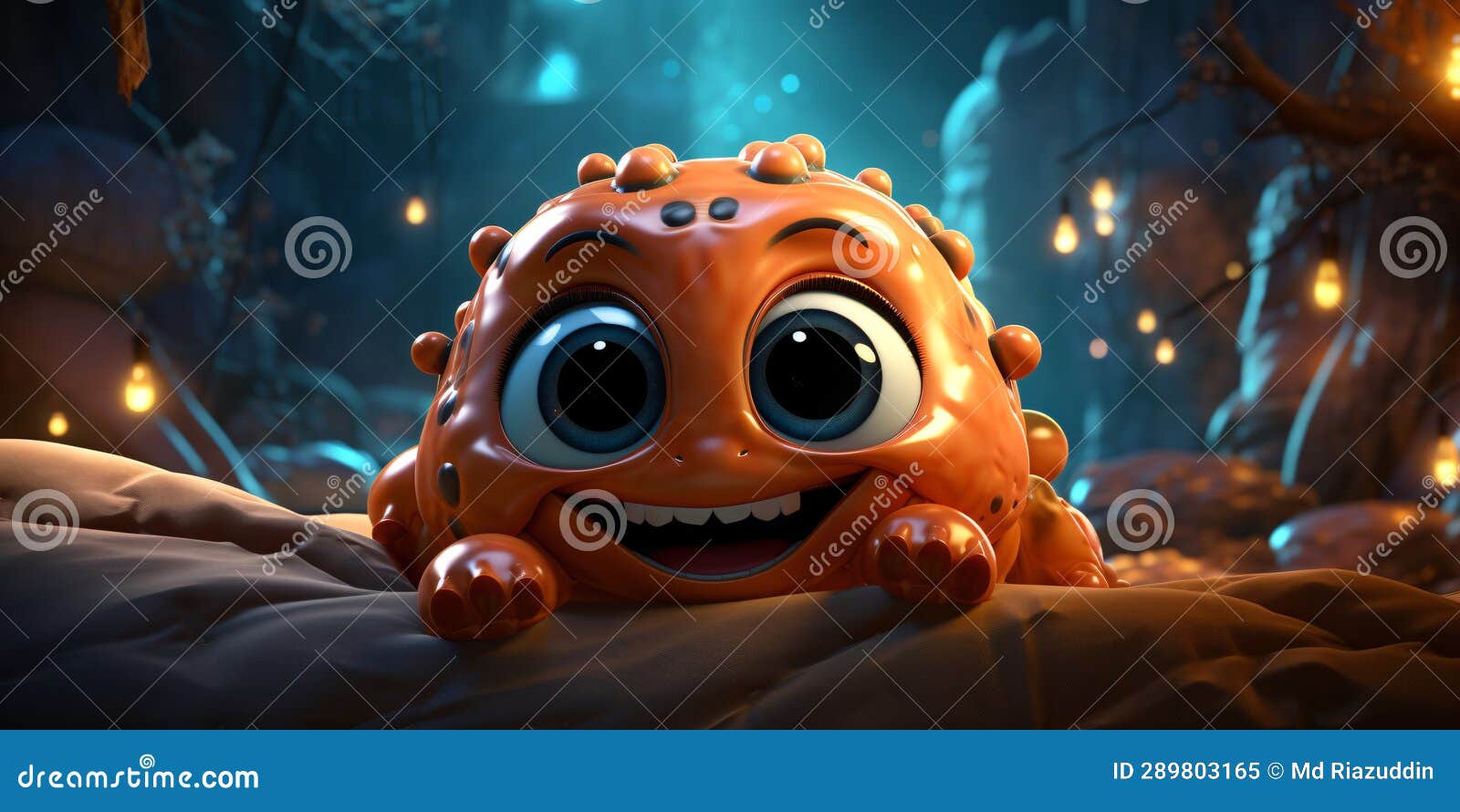 Cute Baby Bed Bug stock illustration. Illustration of head - 289803165