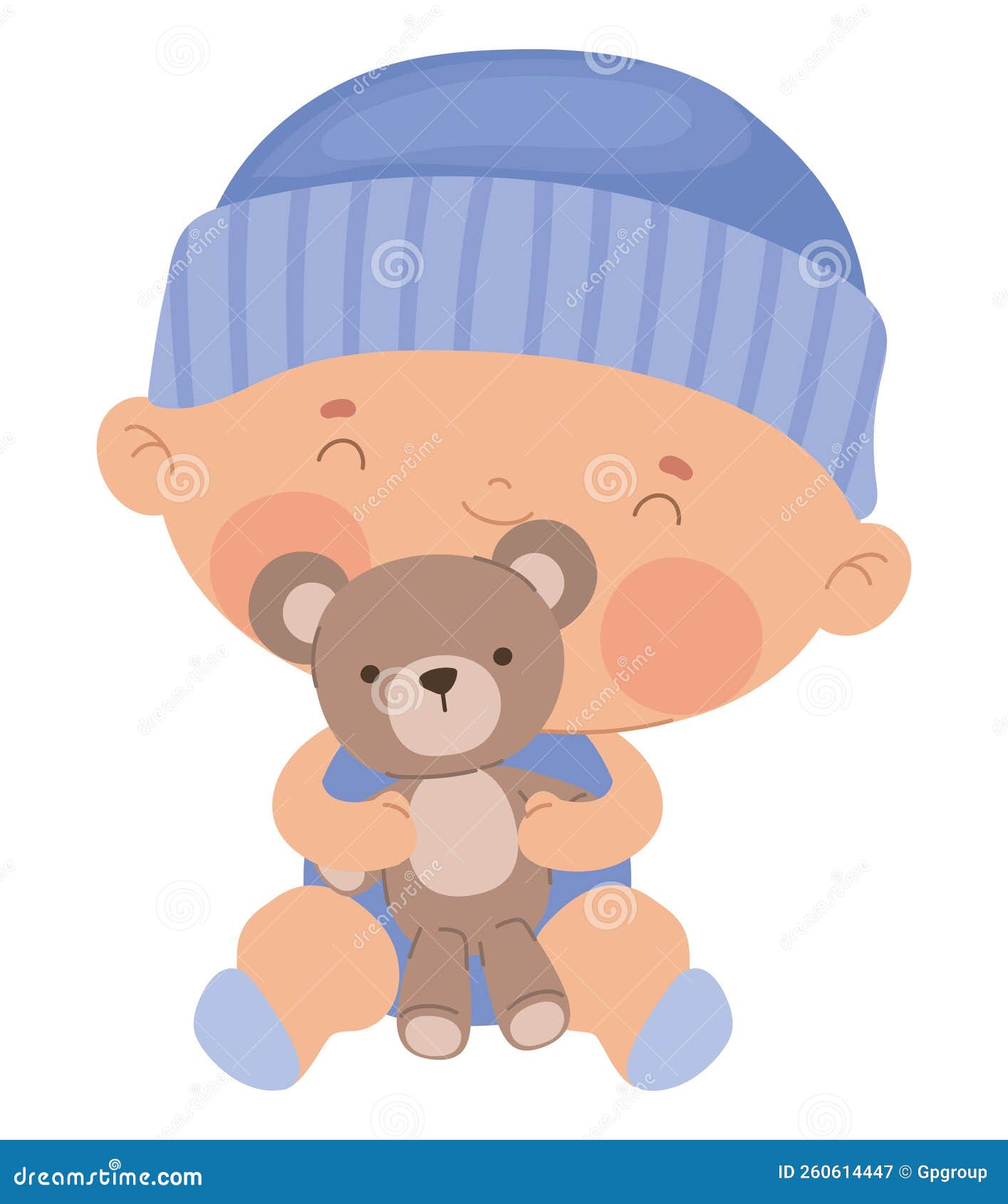 Cute baby boy stock vector. Illustration of family, child - 260614447