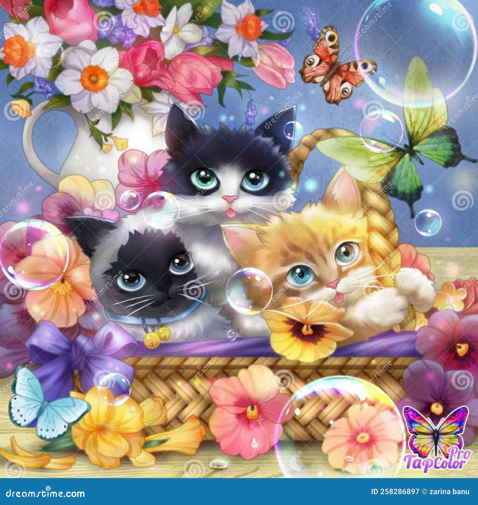 Cute baby cat quit stock illustration. Illustration of animal - 258286897