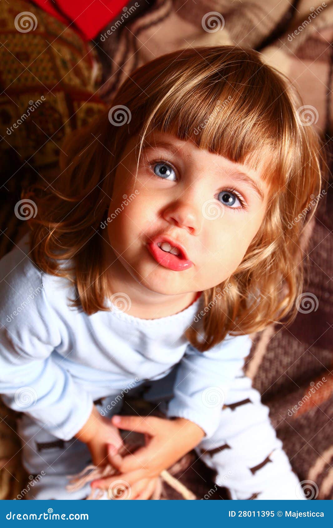 Cute Baby in a Cozy Interior Stock Image - Image of happy, little: 28011395