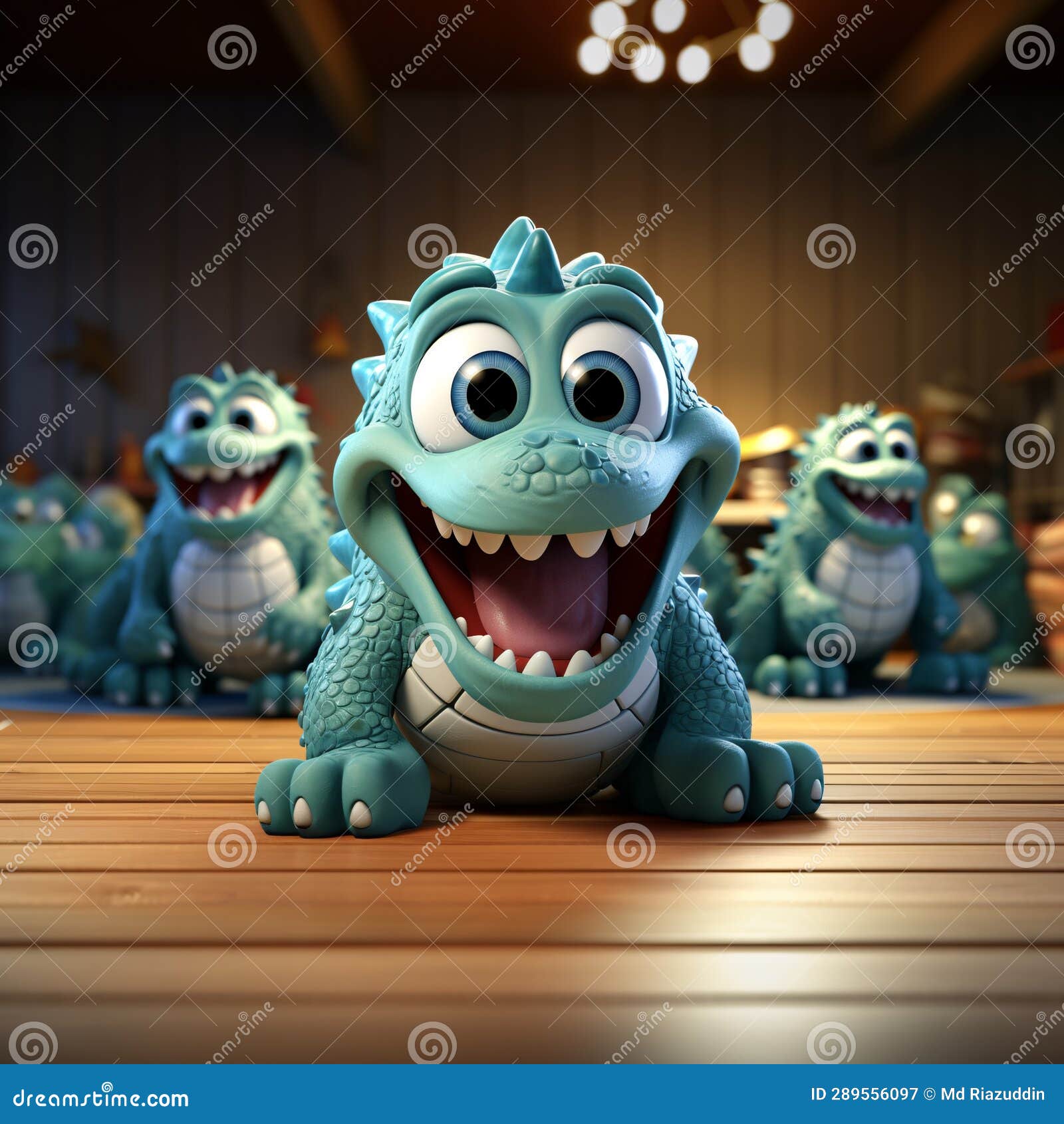 Cute Baby Crocodile stock illustration. Illustration of sculpture ...