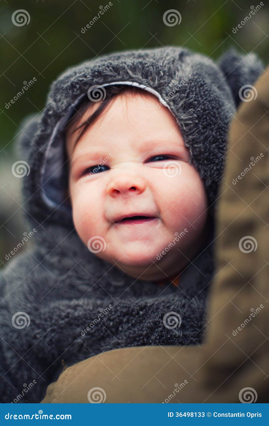 Cute Baby Dressed for Winter Stock Image - Image of child, warm: 36498133