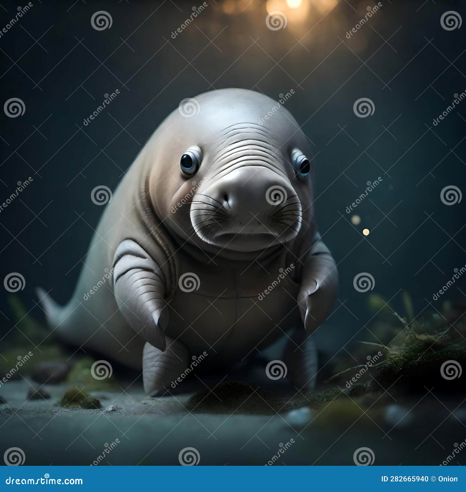 Cute Baby Dugong