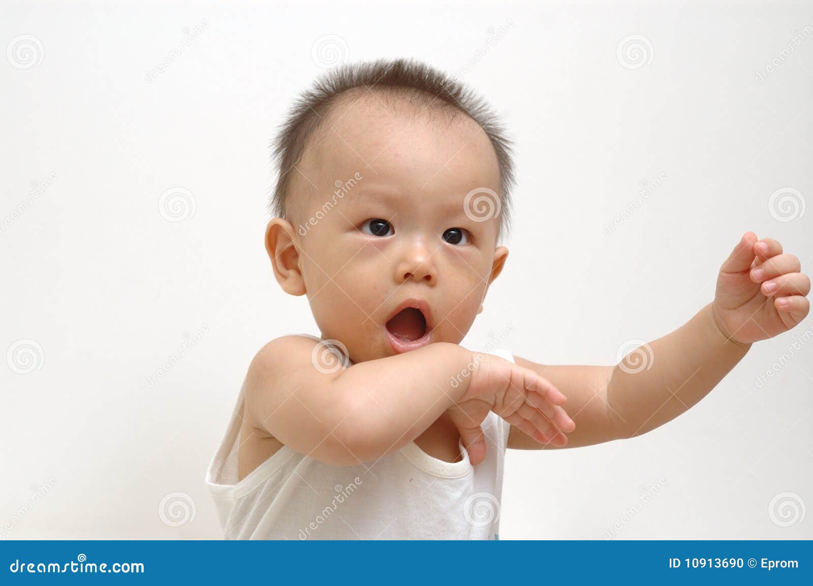 Cute baby expression stock photo. Image of china, raise - 10913690