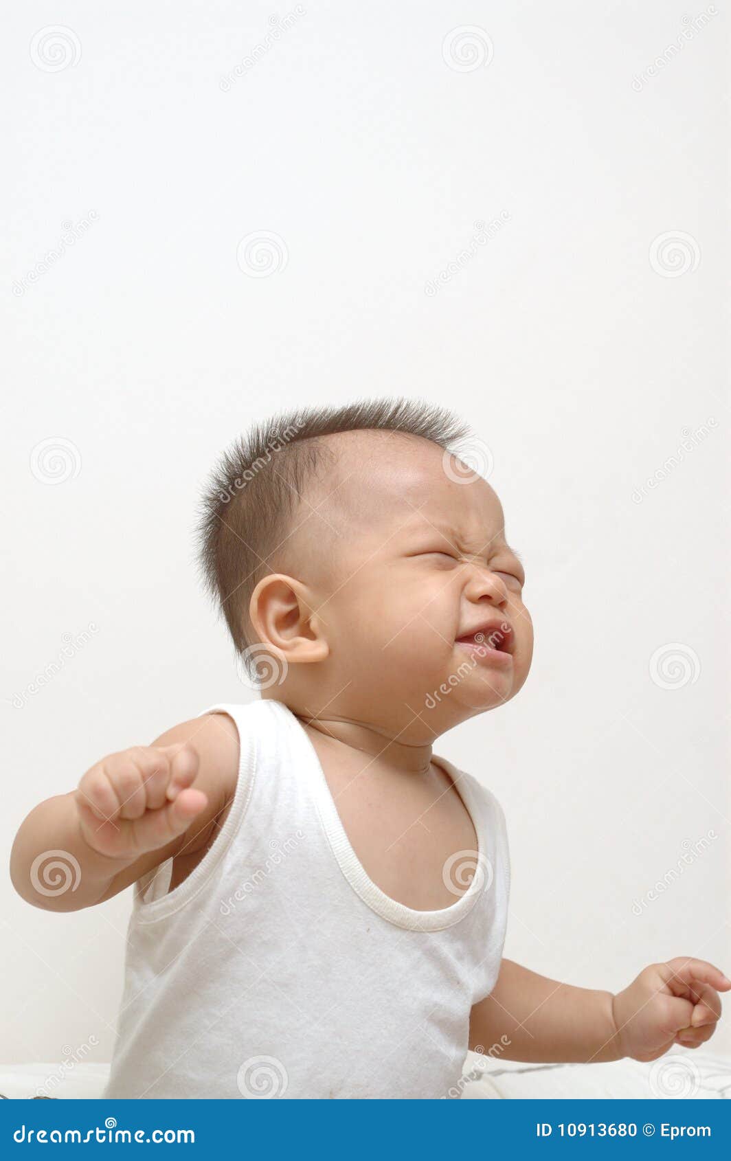 Cute baby face expression stock photo. Image of look - 10913680