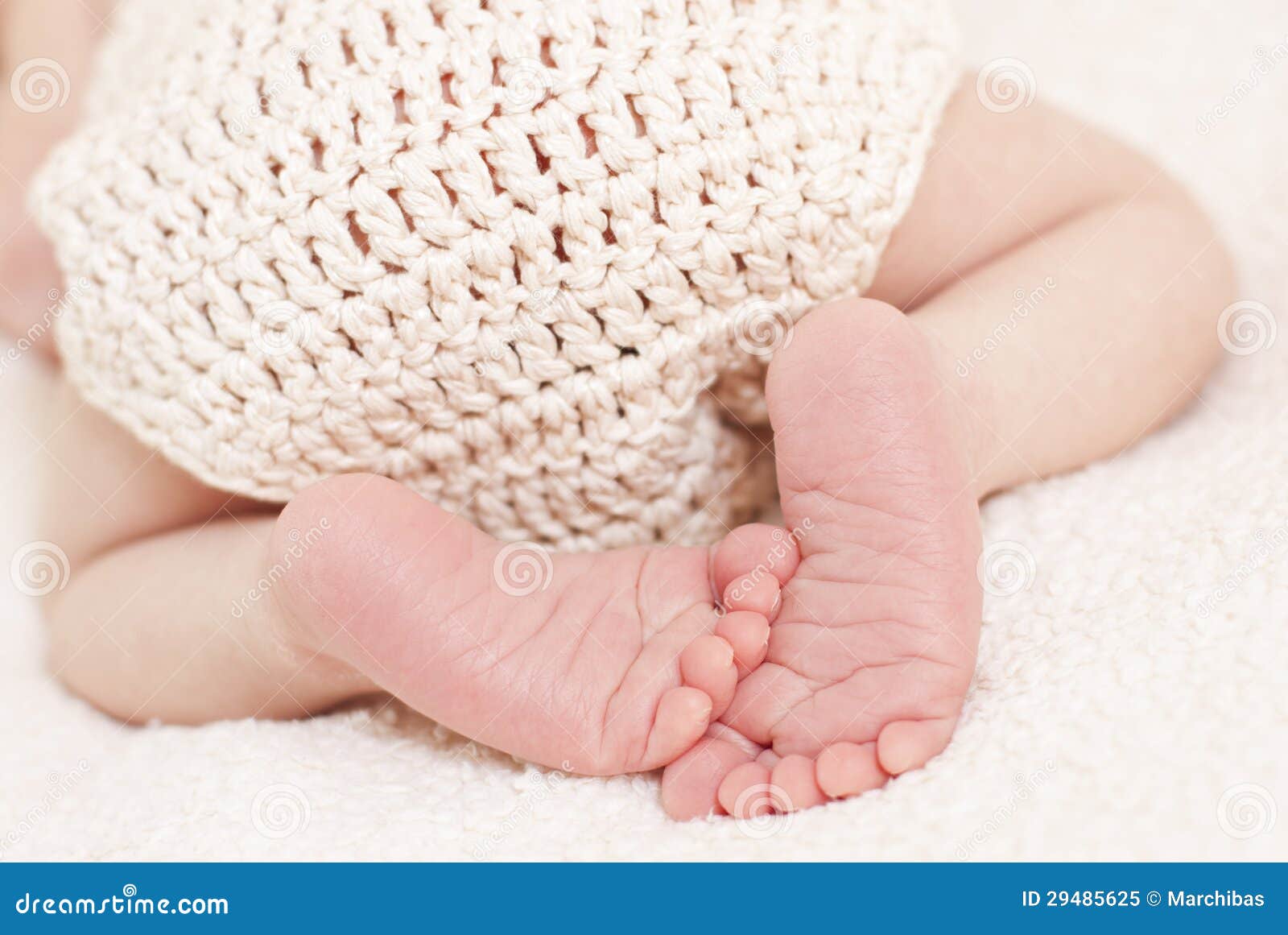 Cute baby feet close-up stock image. Image of heel, health - 29485625