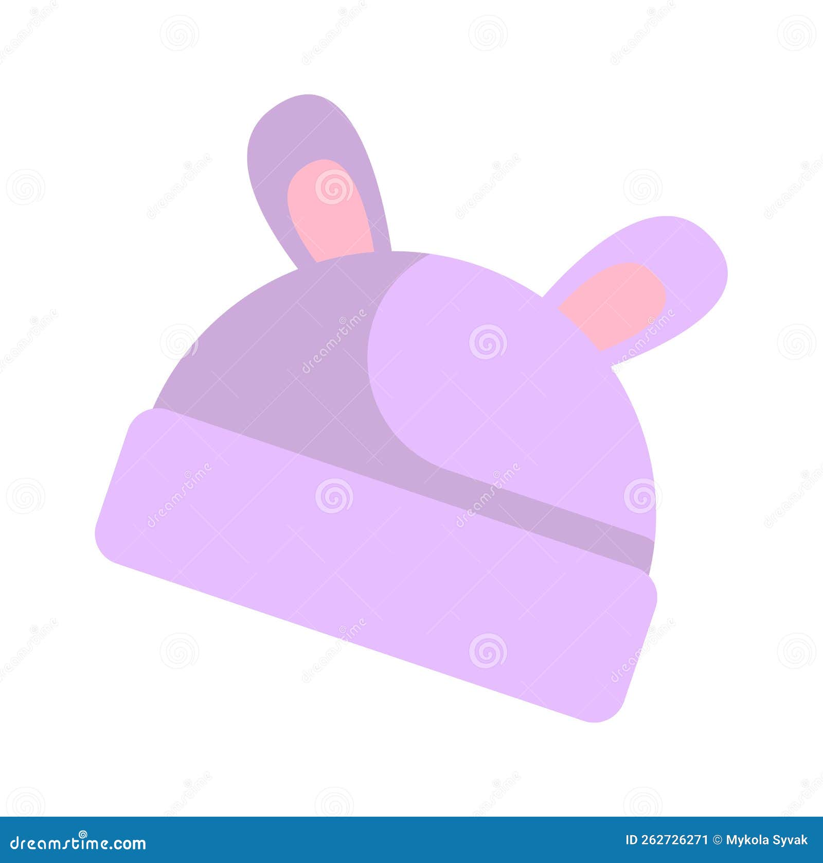 Cute baby hat stock vector. Illustration of cartoon - 262726271