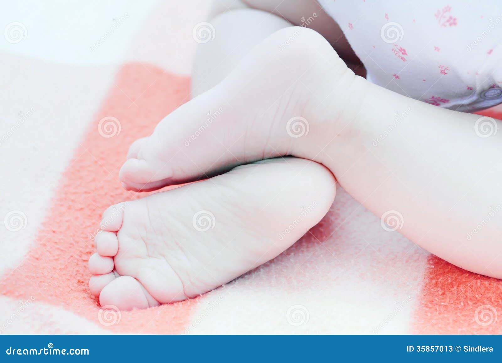 Cute baby legs. stock image. Image of innocence, bright - 35857013