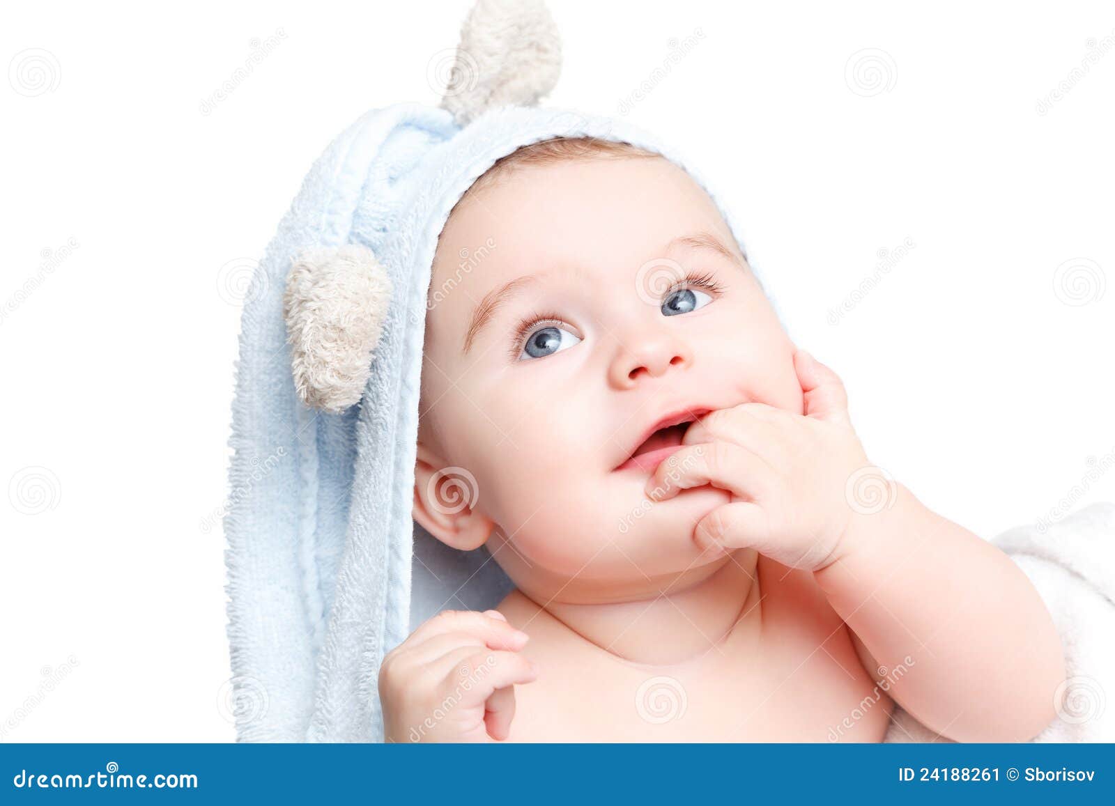 Cute baby looking up stock image. Image of healthcare - 24188261