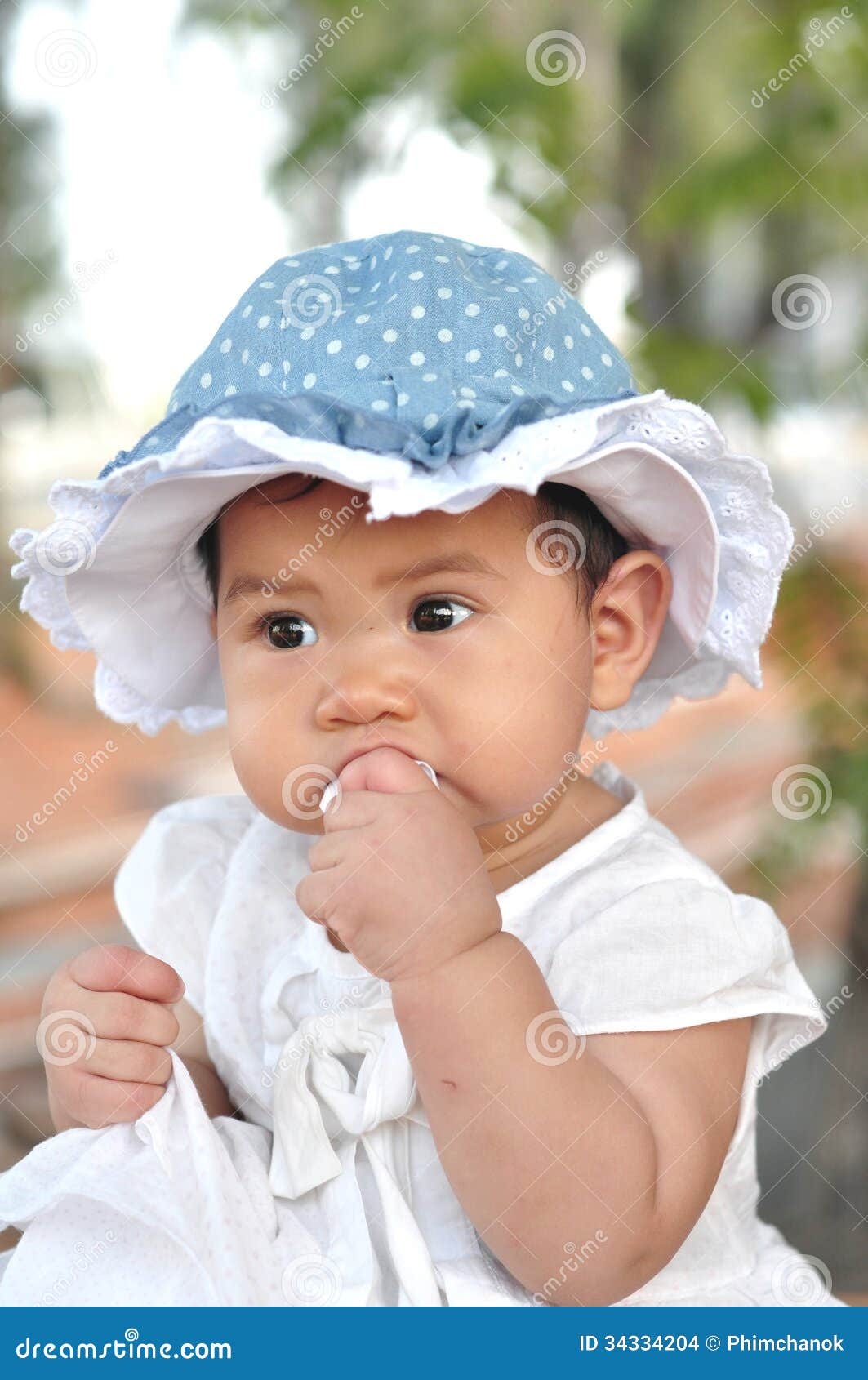 Cute baby looking up stock photo. Image of cute, portrait - 34334204