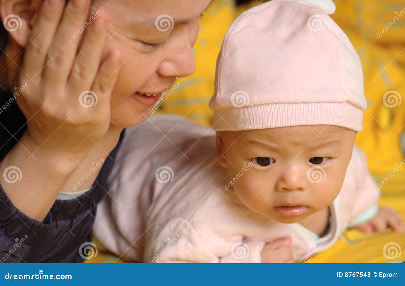 Cute Baby And Mother Picture. Image: 8767543