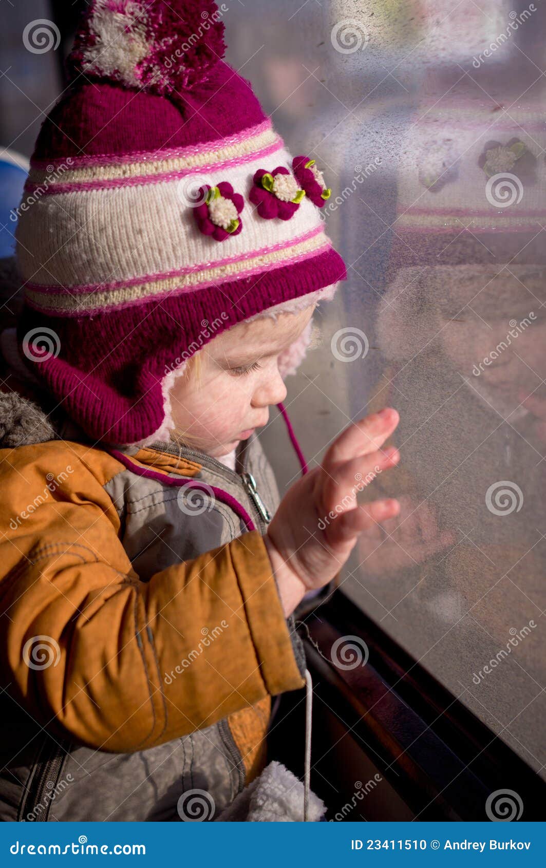 Cute baby riding bus stock photo. Image of adorable, human - 23411510