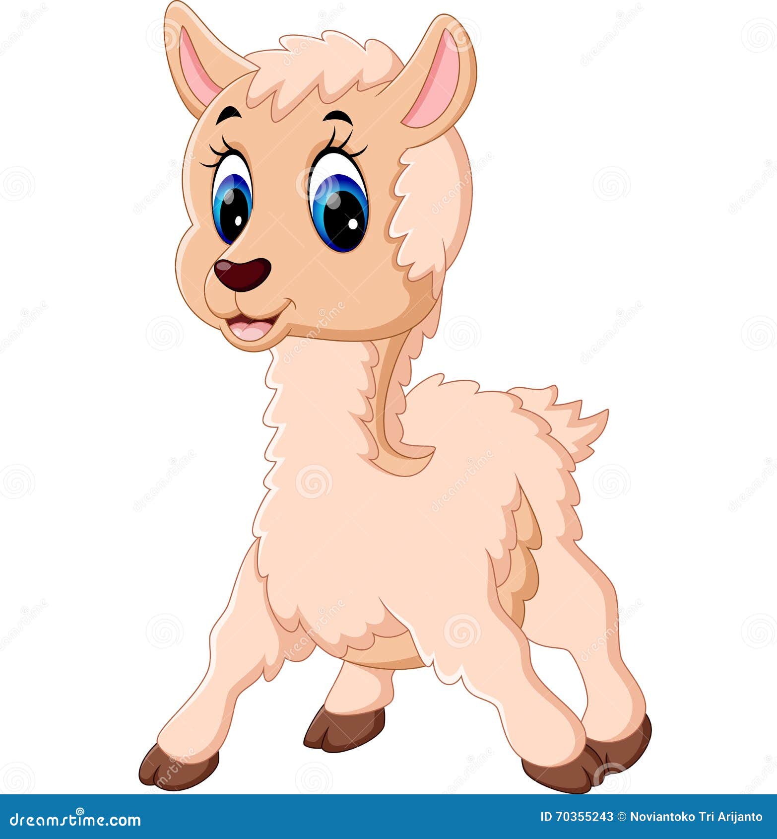 Cute baby sheep cartoon stock vector. Illustration of numbers - 70355243