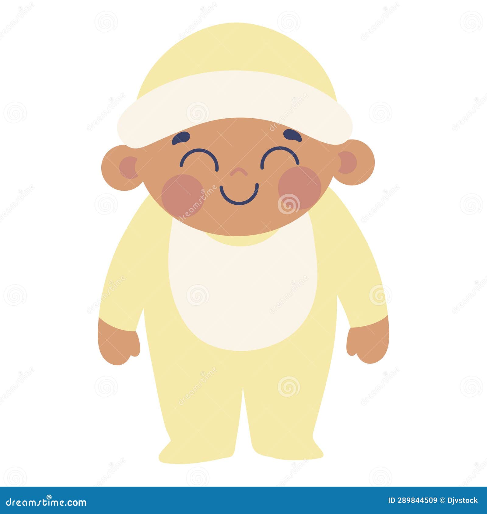 Cute baby standing icon stock illustration. Illustration of isolation ...