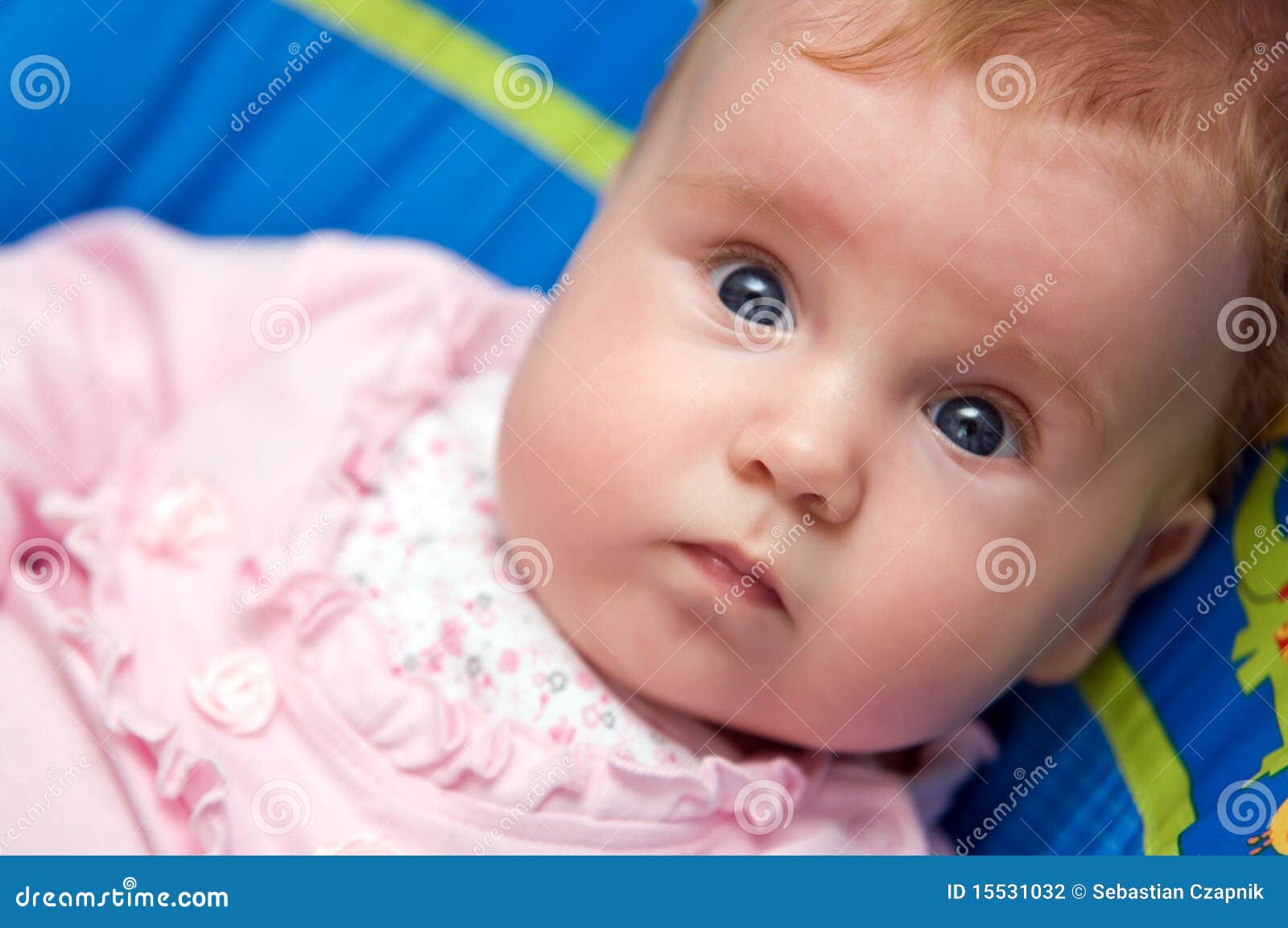 Cute baby stare stock photo. Image of stares, open, eyed - 15531032
