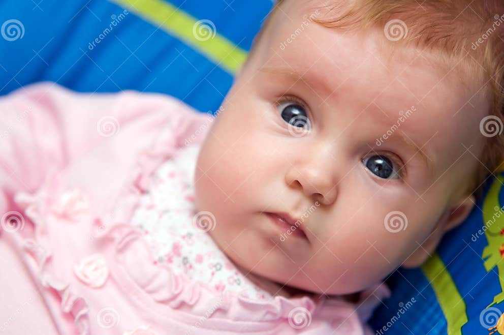 Cute baby stare stock photo. Image of stares, open, eyed - 15531032