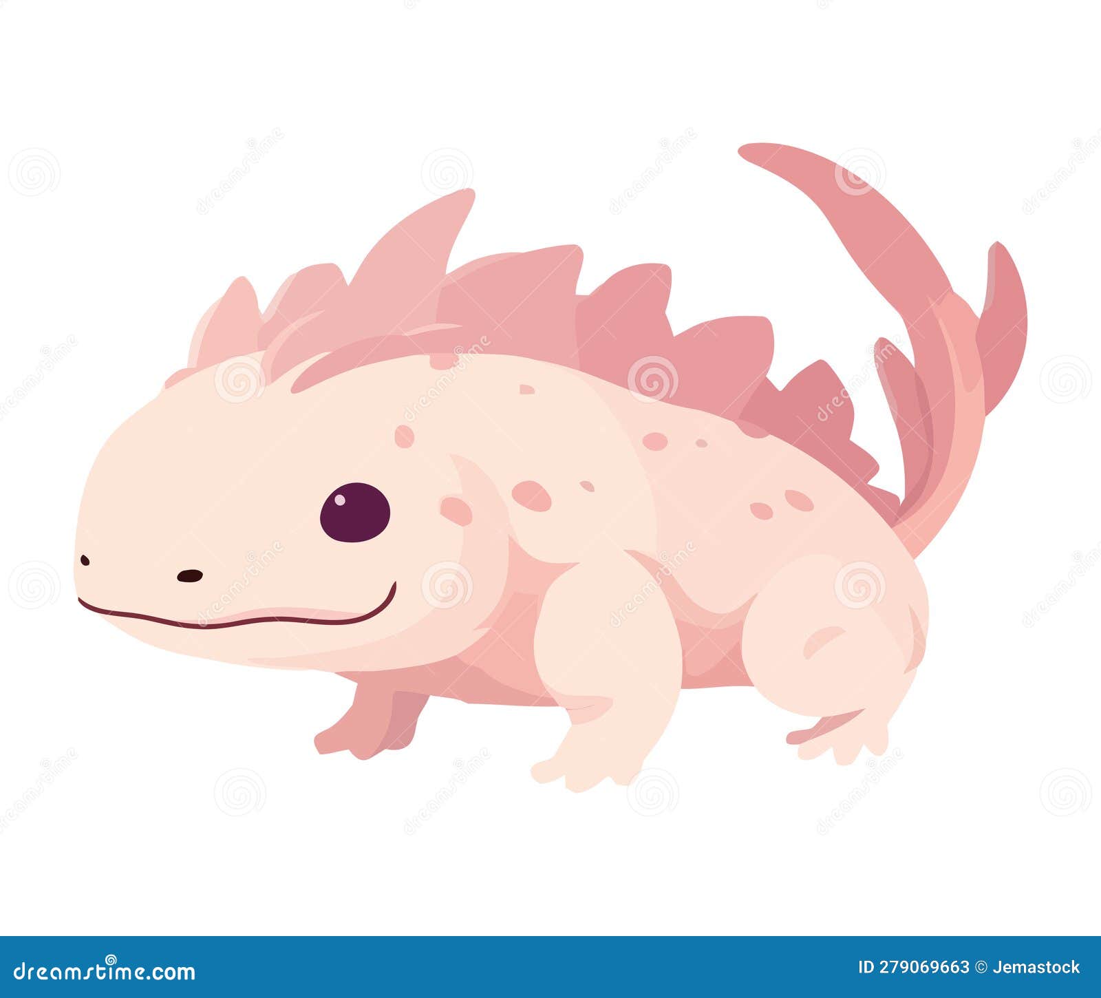 Cute Baby Toad Mascot Smiling Underwater Stock Vector - Illustration of ...