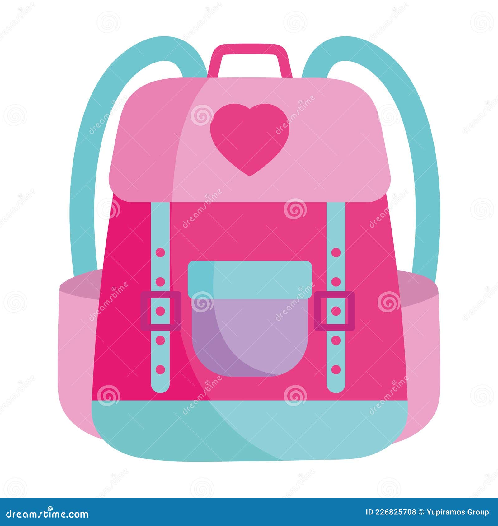 Cute Boy With Backpack Cartoon Vector Illustration | CartoonDealer.com ...