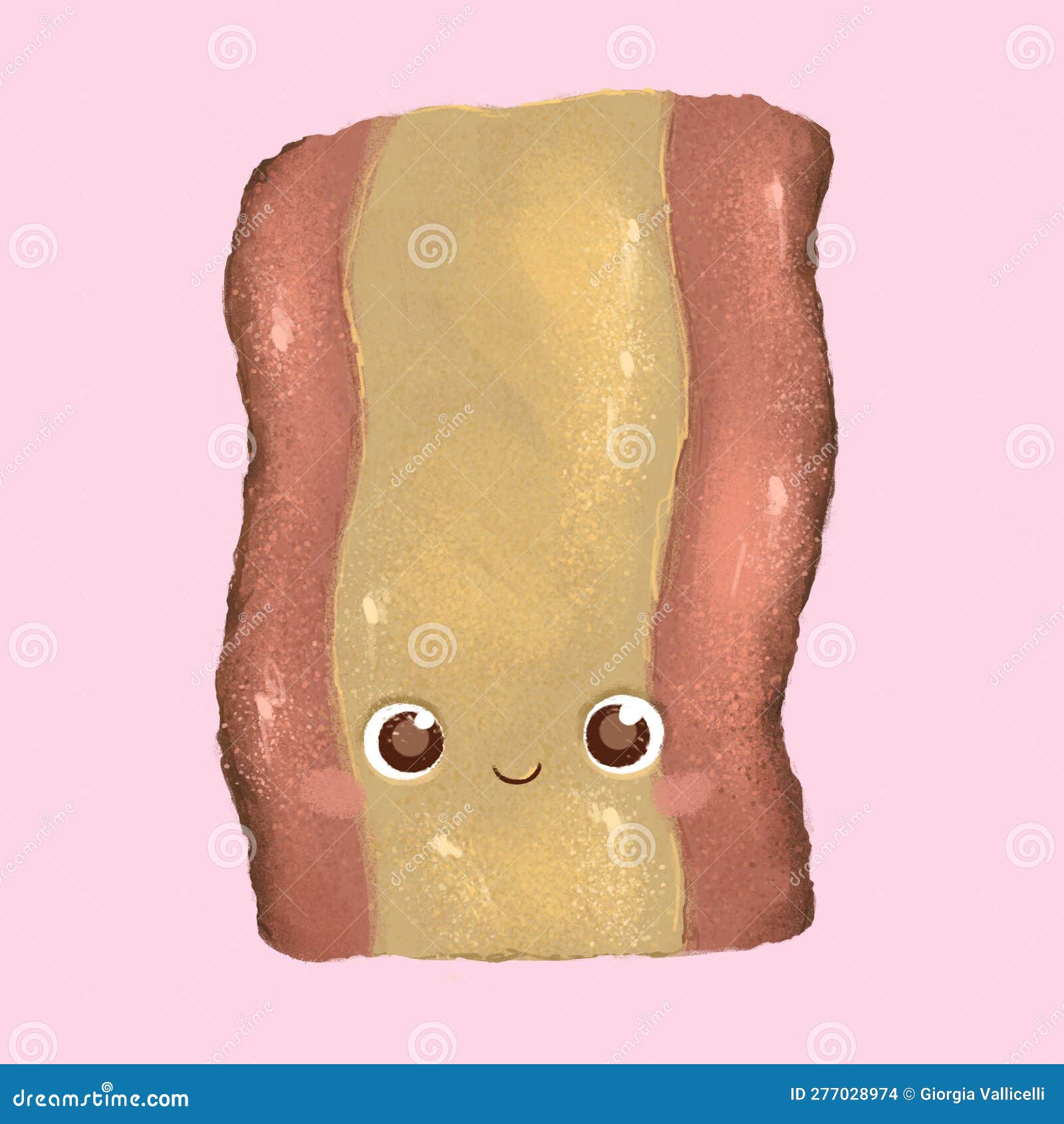 Cute Bacon Background