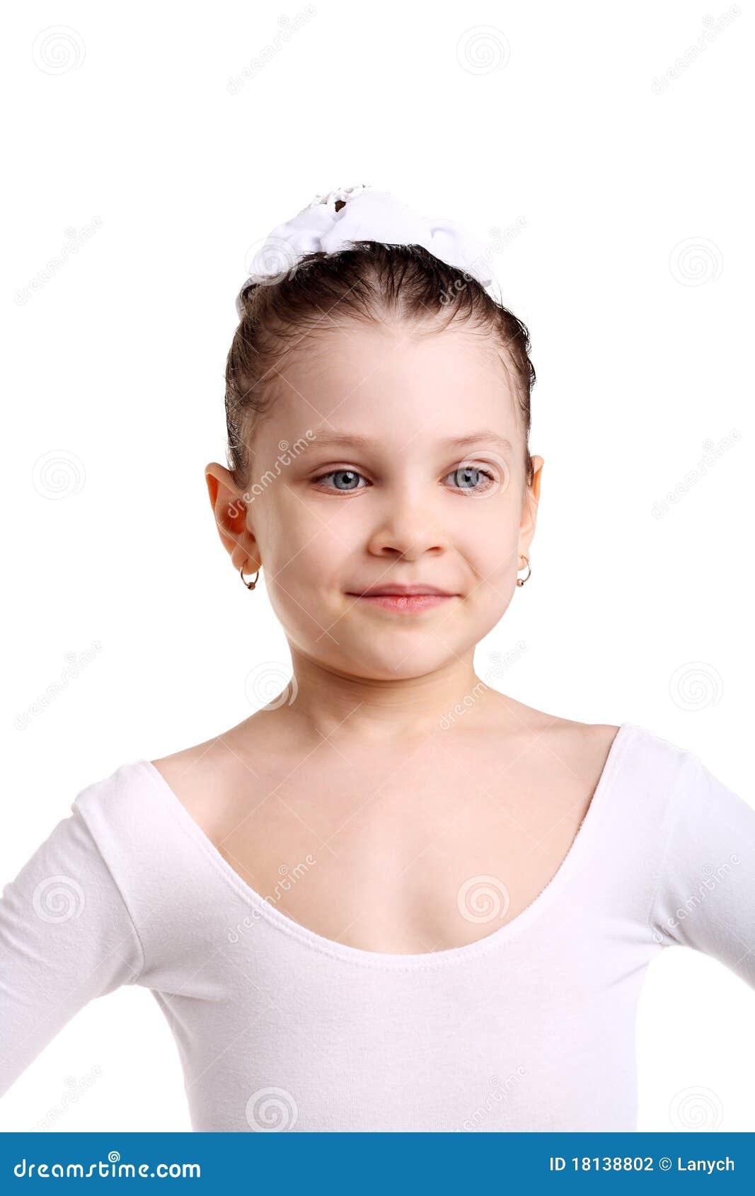 Cute ballet dancer stock photo. Image of child, looking - 18138802