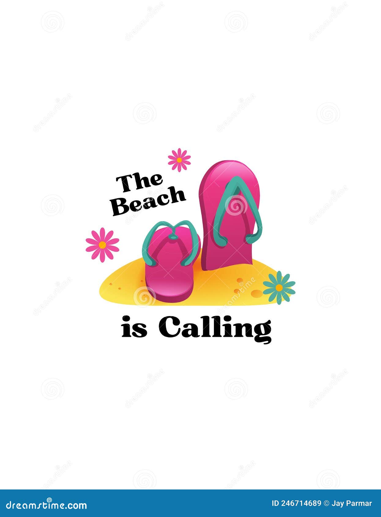 Cute Beach Sand Castles With Flag Cartoon Vector Illustration Motif Set ...