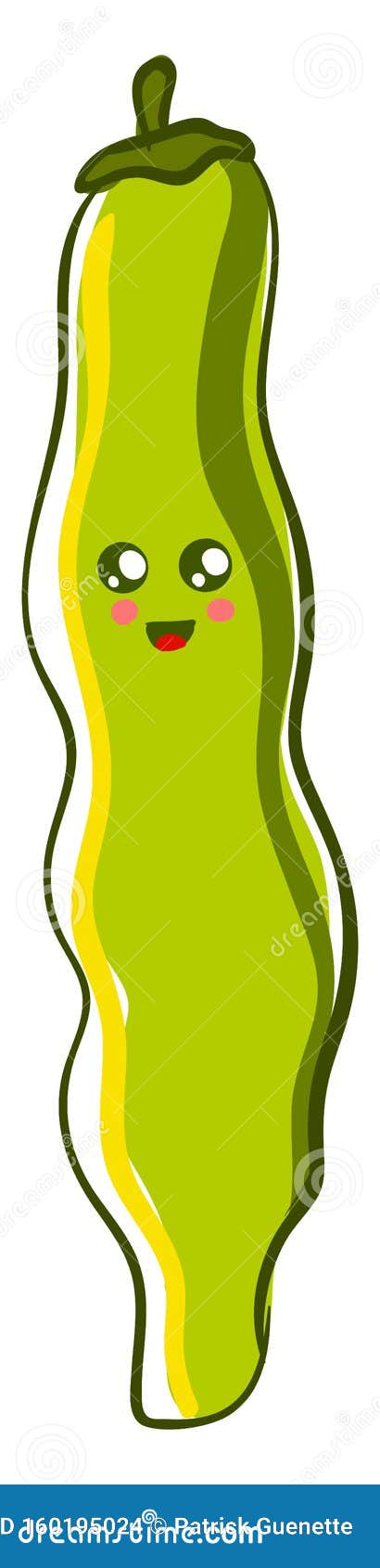 Cute Beans, Illustration, Vector Stock Vector - Illustration of graphic ...