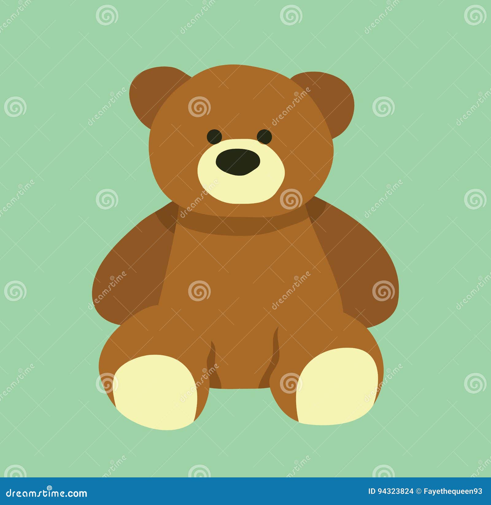 Cute Bear Design. Teddy Bear Cartoon Design Stock Vector - Illustration ...