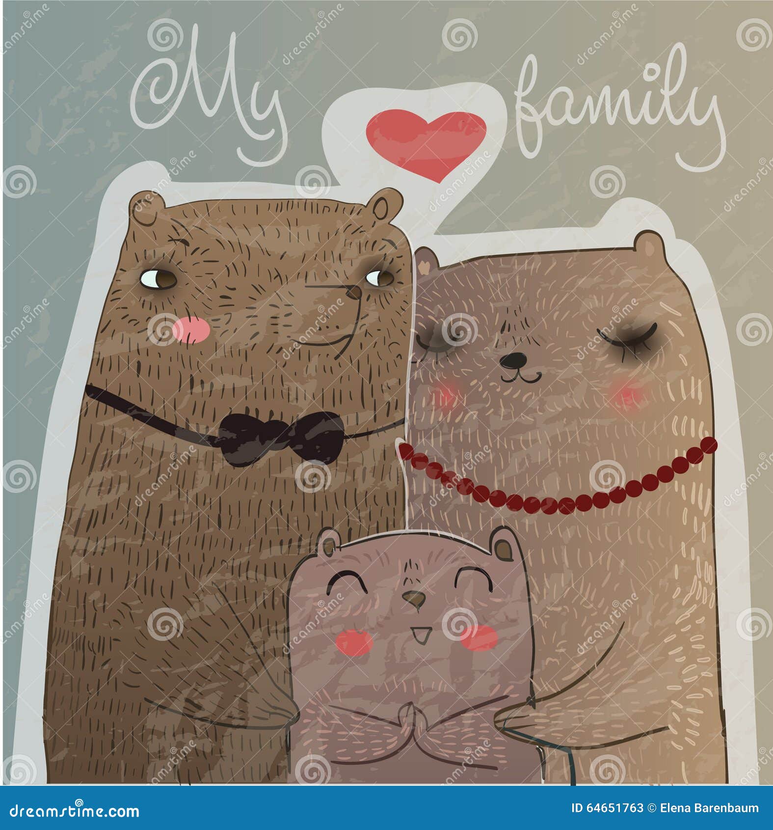 Bear Family Split Monogram, SVG, DXF, PNG, Cricut, Silhouette Cameo ...