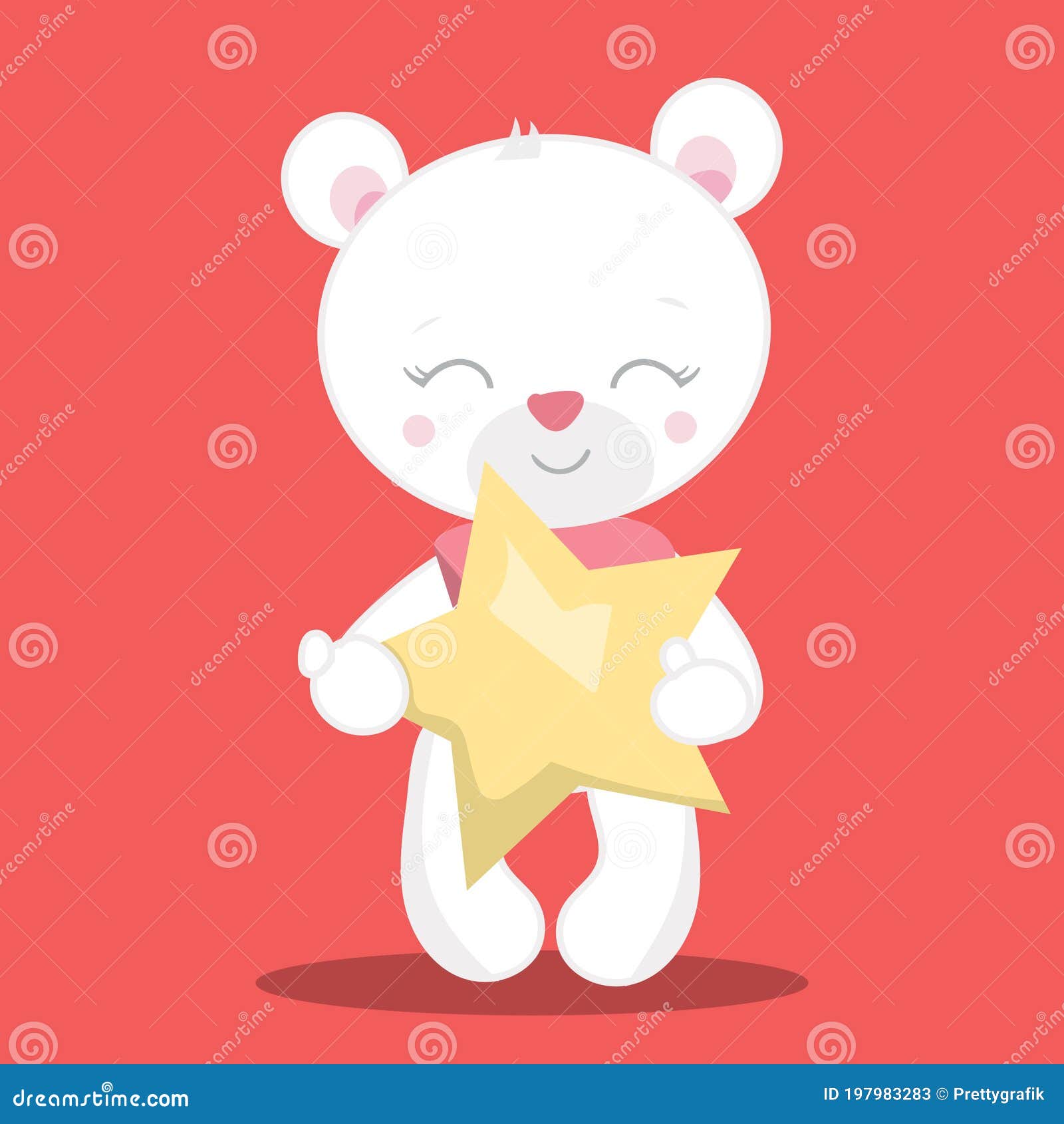 Bear Star Isolated Logo Design Template Vector | CartoonDealer.com ...