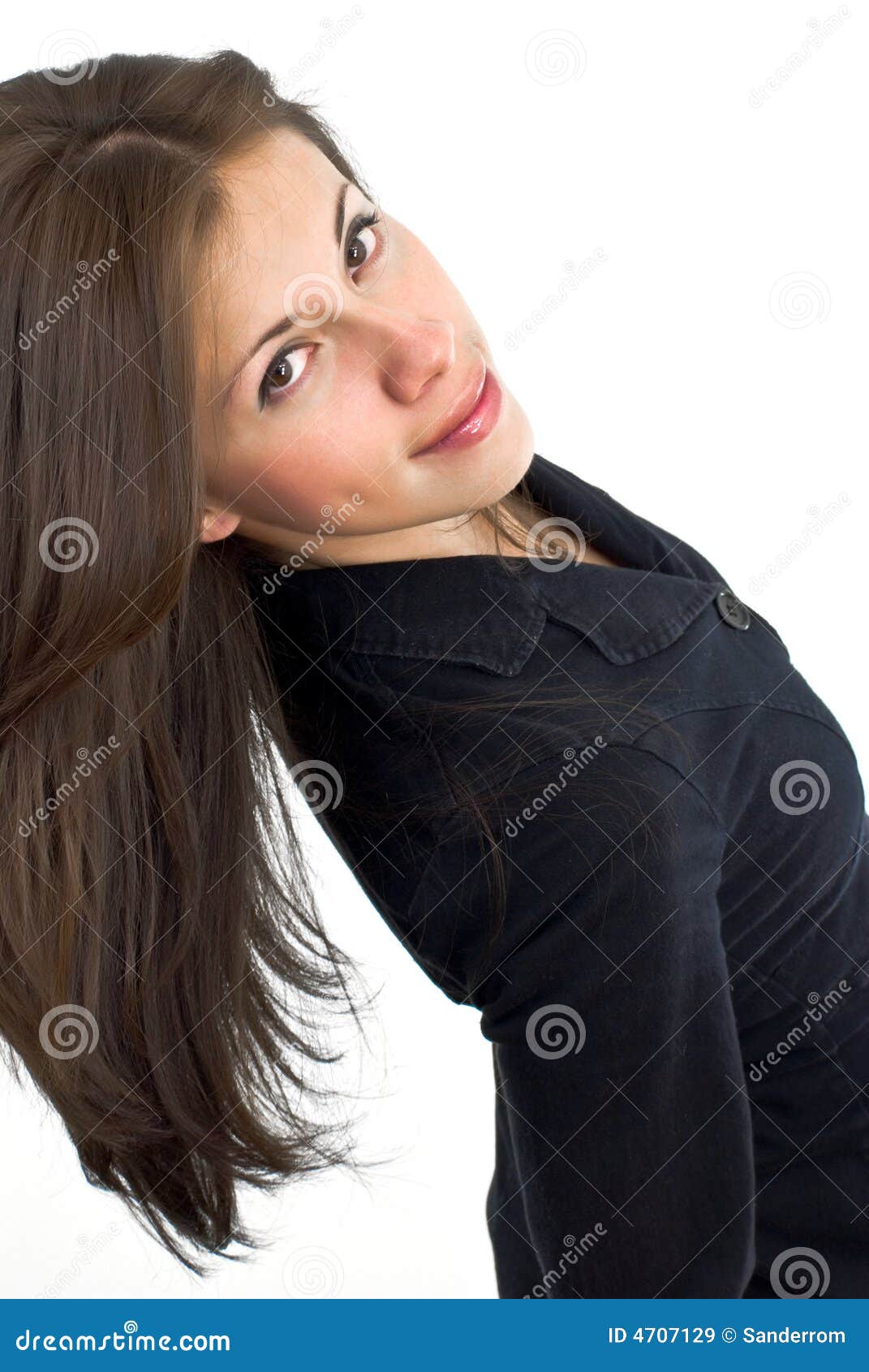 Cute Beautiful Girl Bending Backward Picture. Image: 4707129