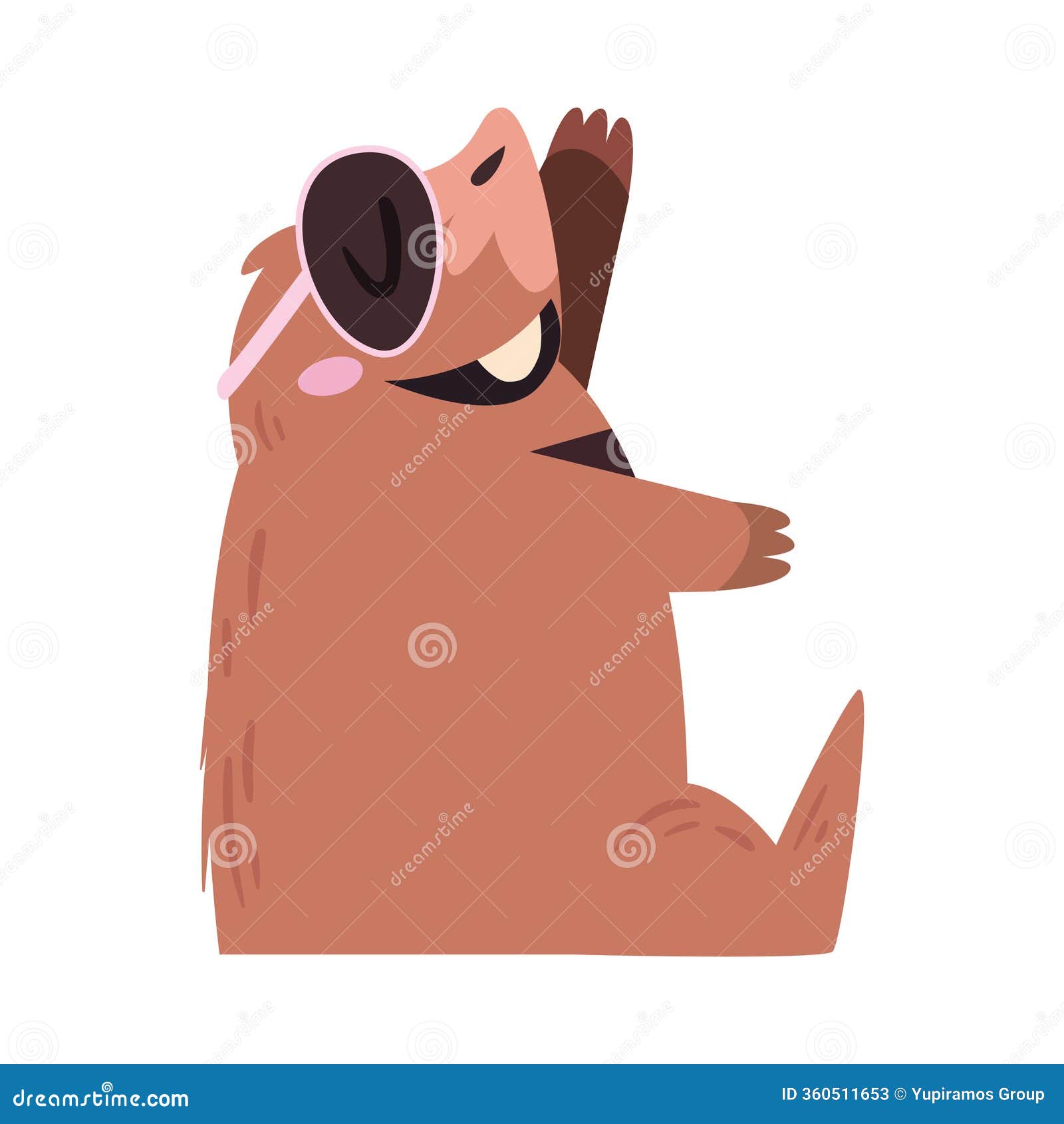 Set Beaver Animal, Canada Map, Lobster, Mushroom, Paw Print, Native ...