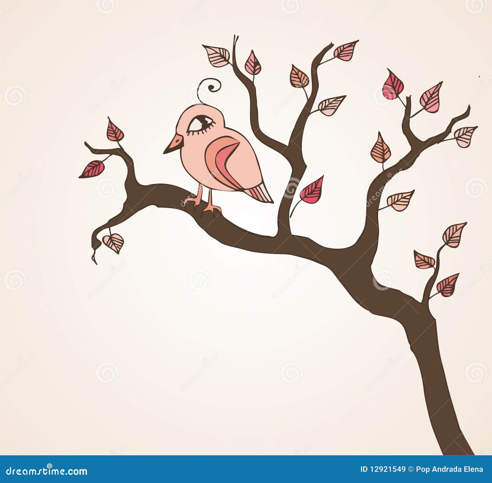 Cute Bird Emoticon With Gawking Expression, Doodle Kawaii. Doodle Icon ...