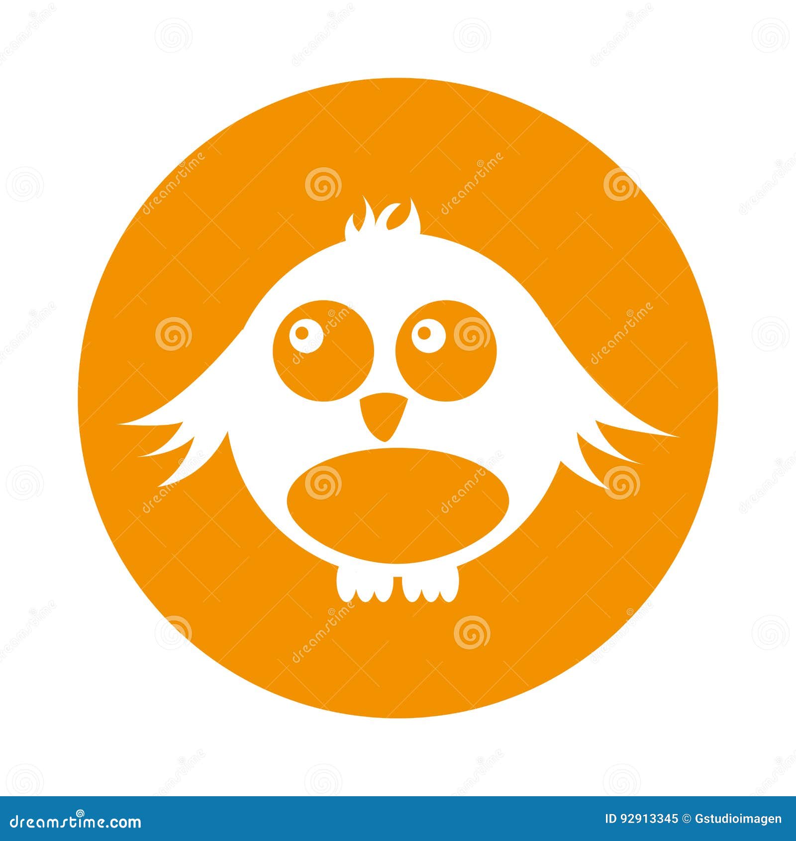 Cute bird comic character stock vector. Illustration of flying - 92913345
