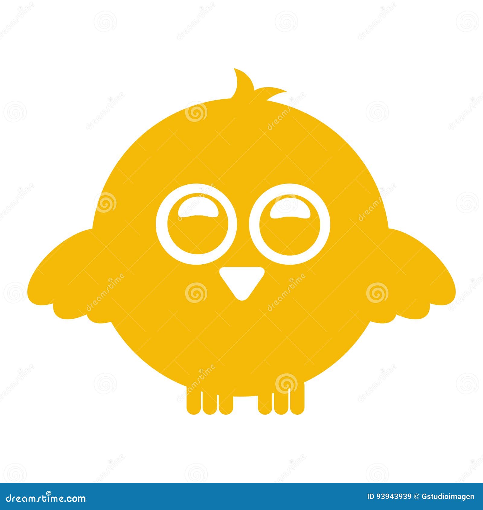Cute bird expression comic stock vector. Illustration of humorous ...