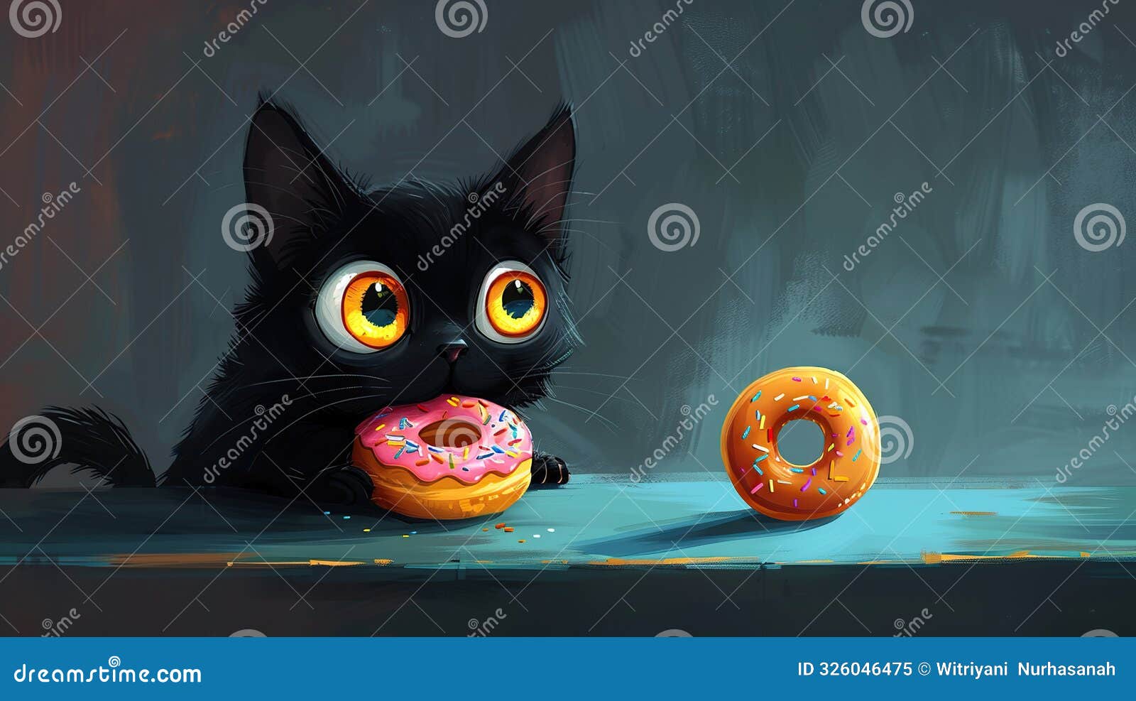 The Gluttony Sin Black Cartoon Vector | CartoonDealer.com #96103605