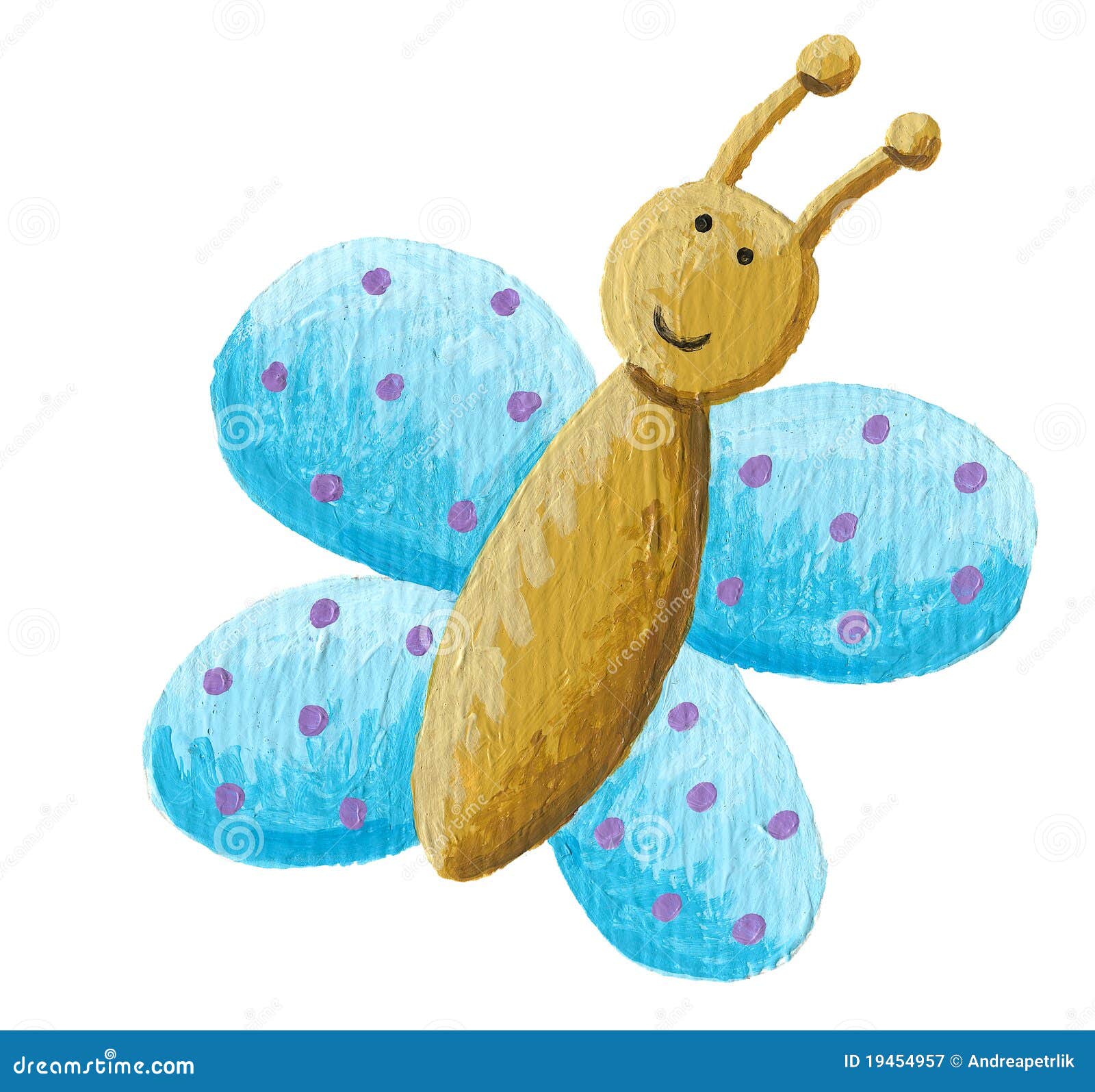 Cute Blue-pink Train With Steam On White Background. Cartoon Transport ...