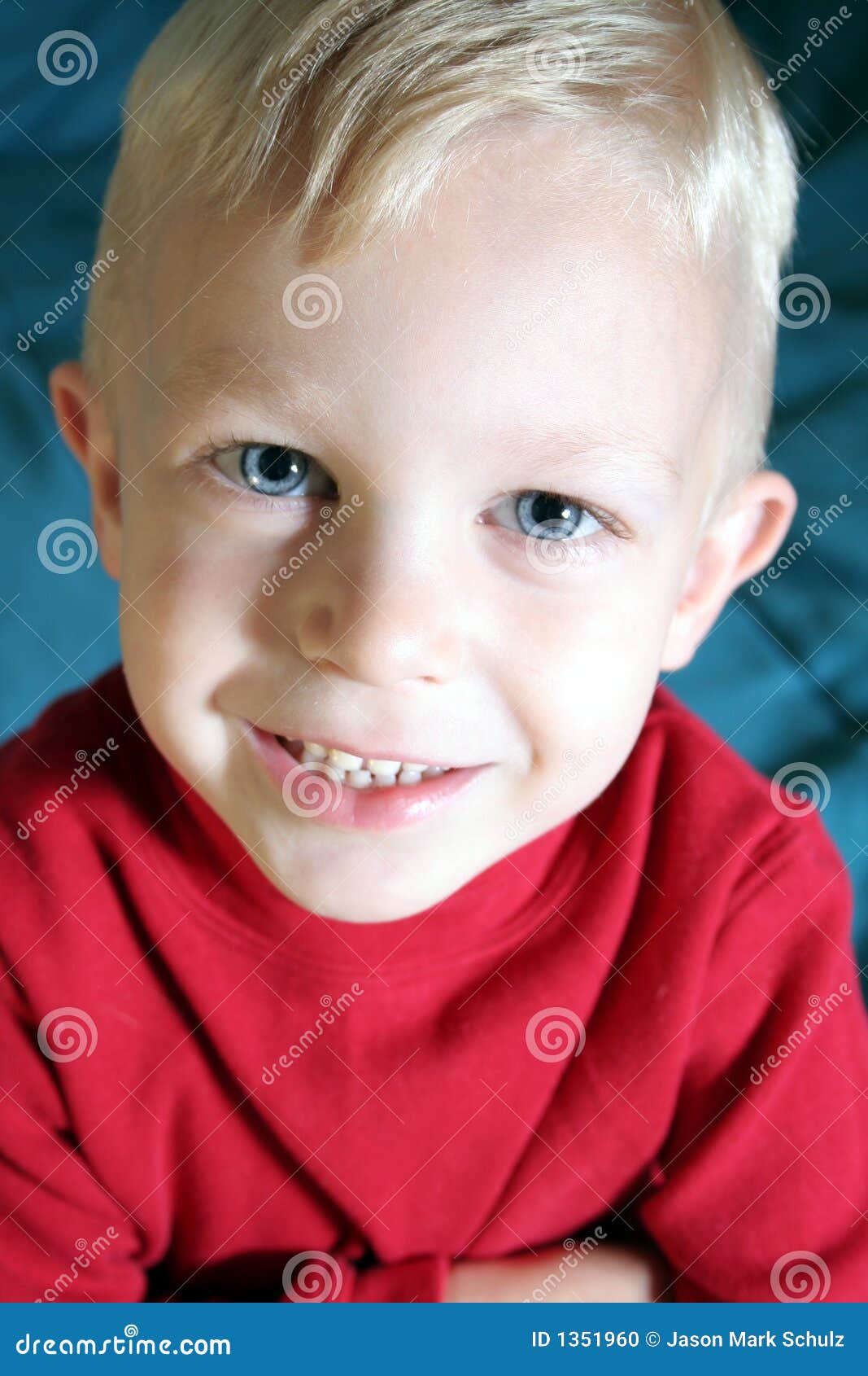 Cute Blue Eyed Boy Picture. Image: 1351960