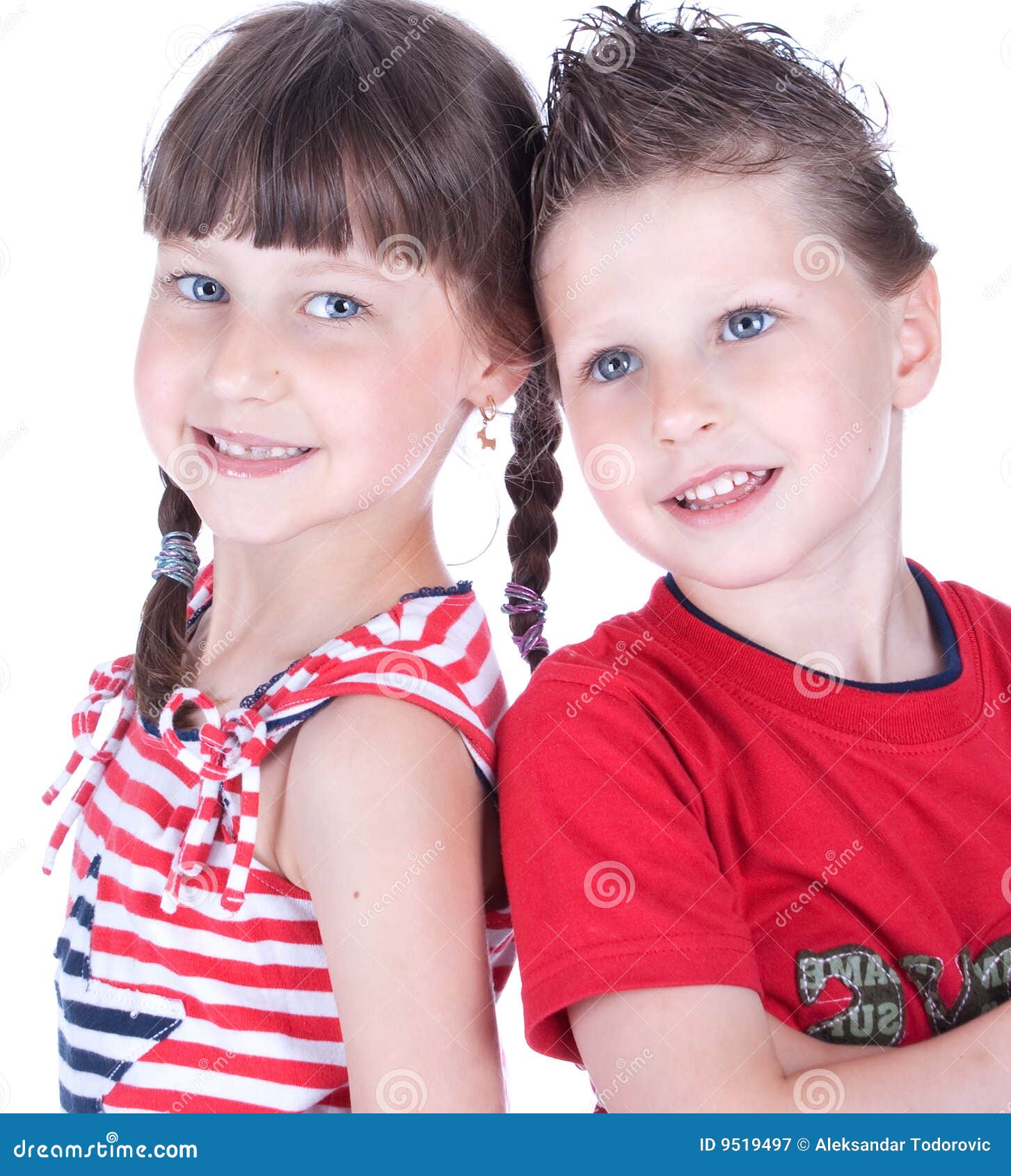 Cute Blue-cream Colorpoint Persian Kitten On A Blue Bed Stock Image ...
