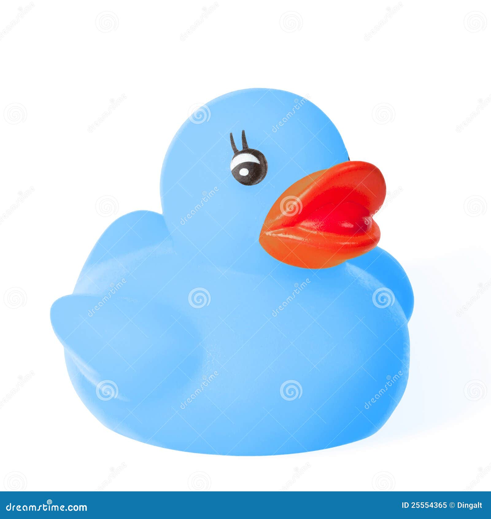 Cute blue rubber duck stock image. Image of cute, classical - 25554365