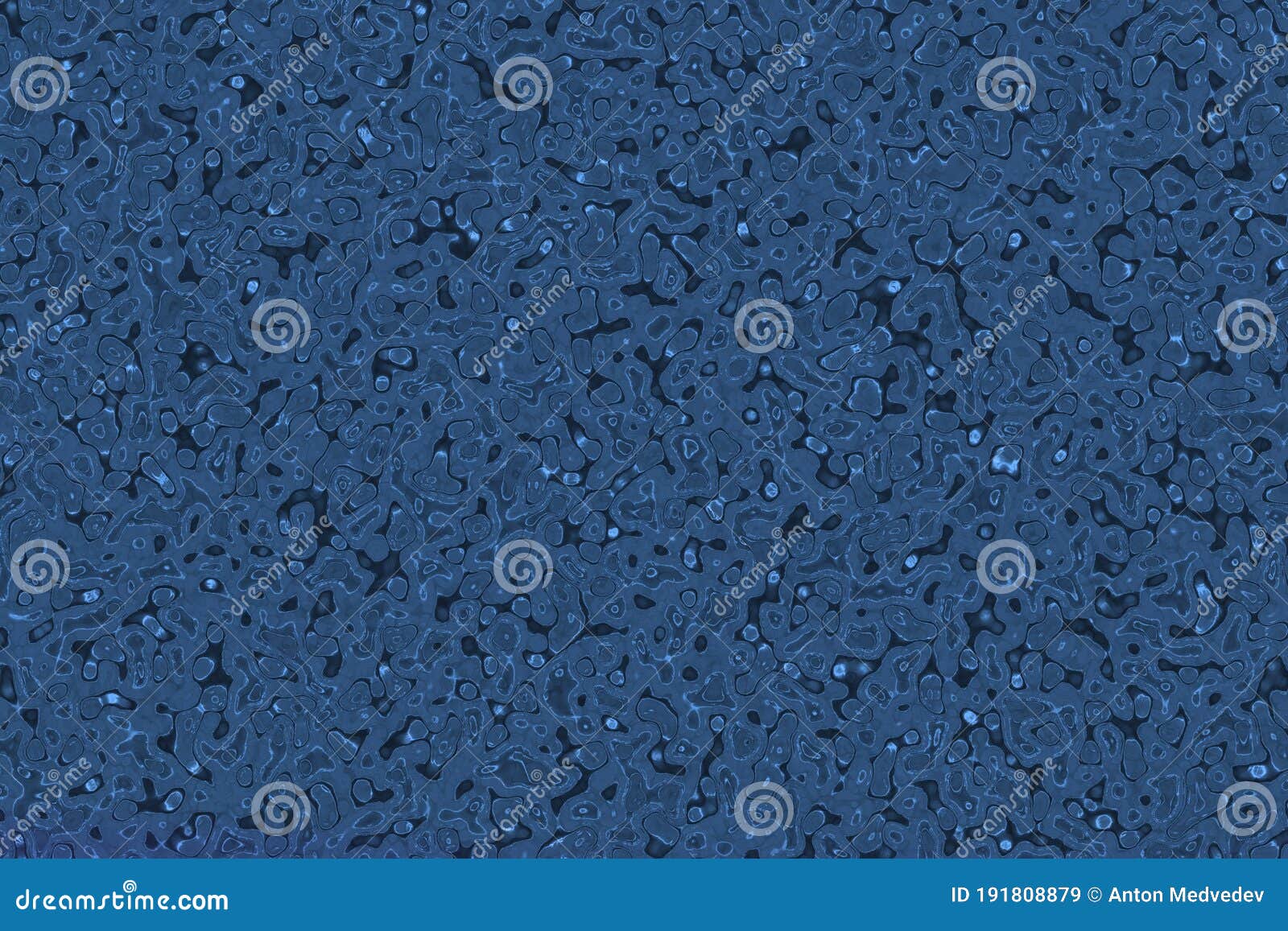 Cute Blue Template with Fluent Curves Digitally Made Texture Background ...