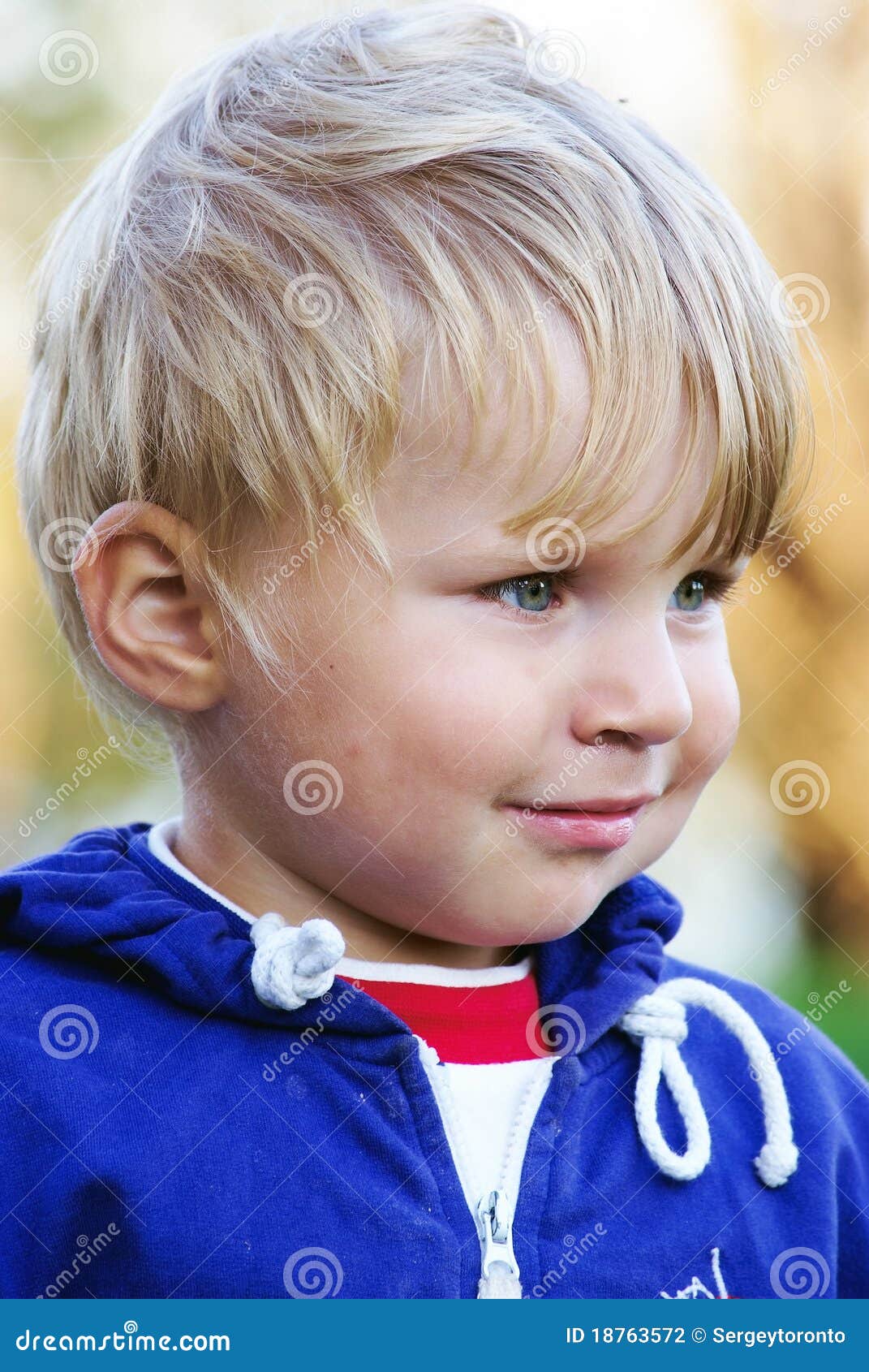 Cute boy stock photo. Image of hair, preschool, closeup - 18763572